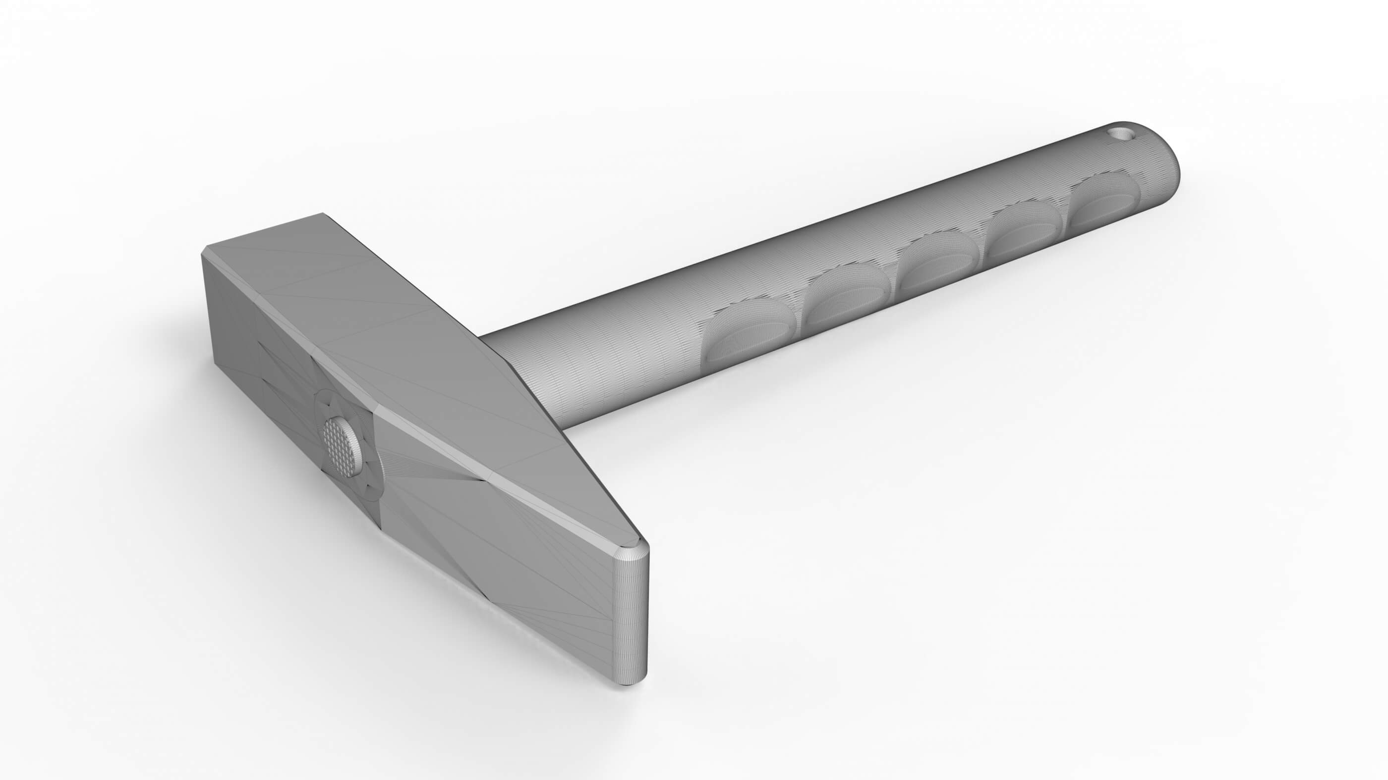 Blacksmith Hammer 4K - 3D Model by Pictorer