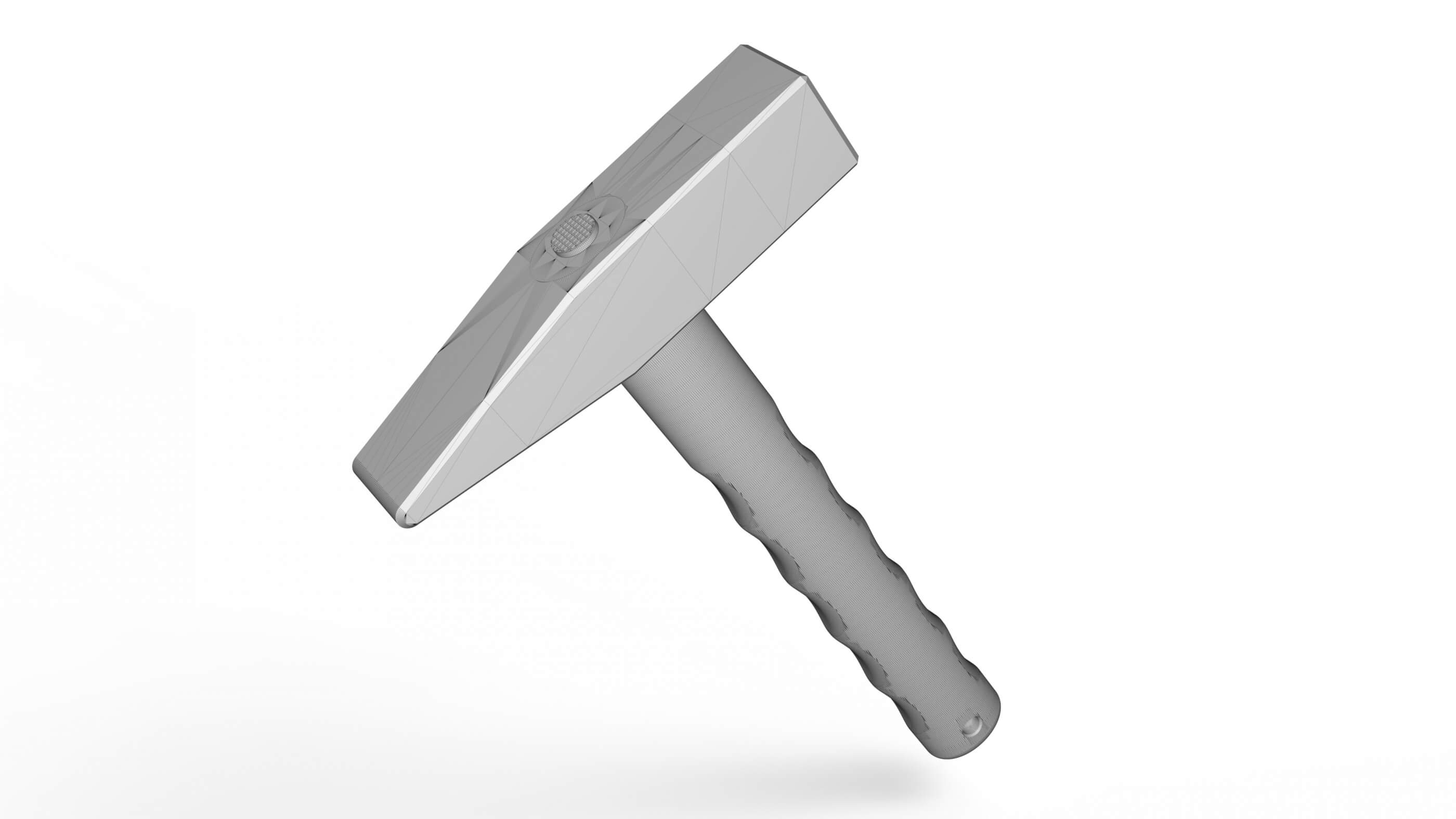 Blacksmith Hammer 4K - 3D Model by Pictorer