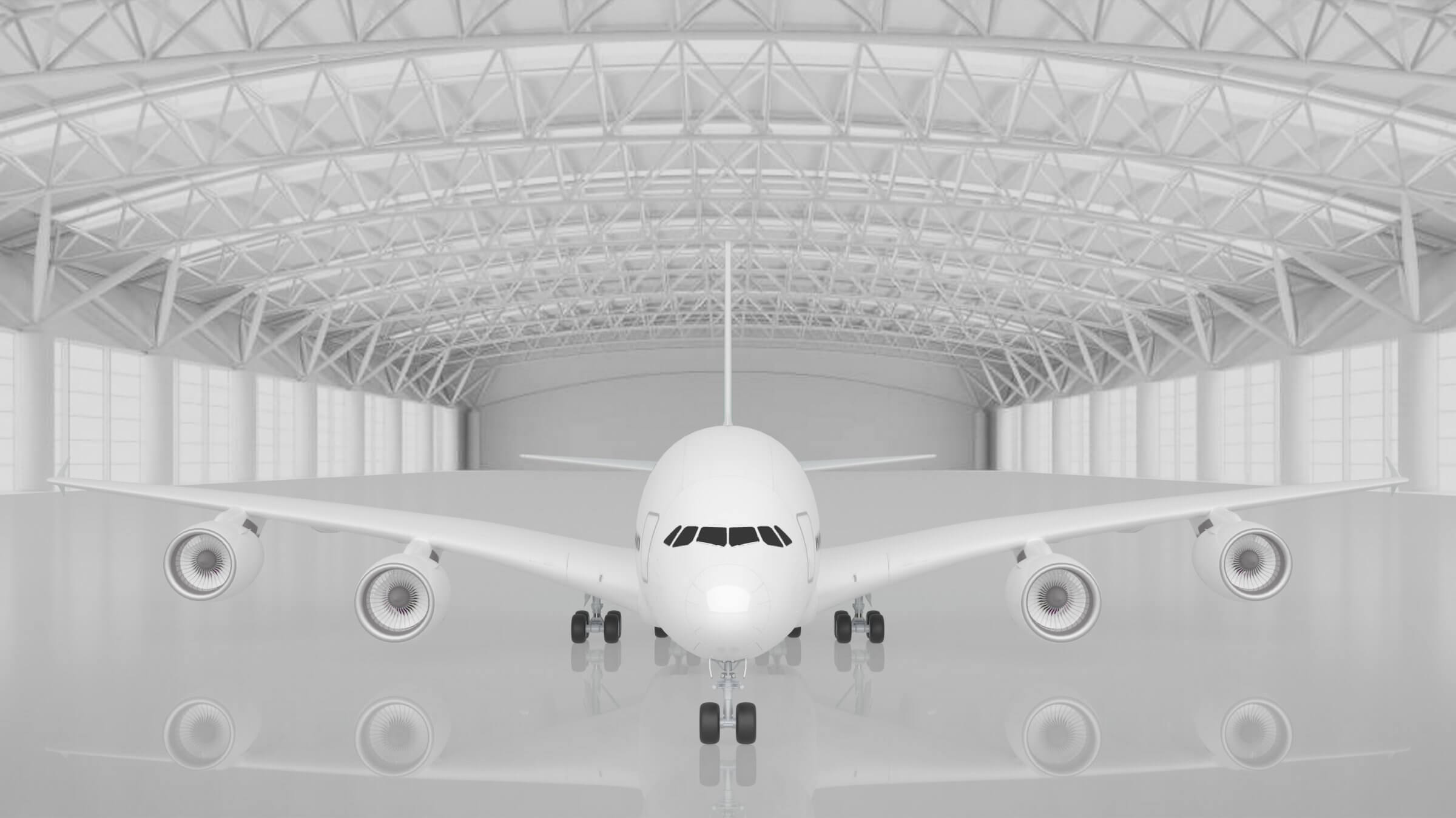 Airbus A380 4K - 3D Model by Pictorer