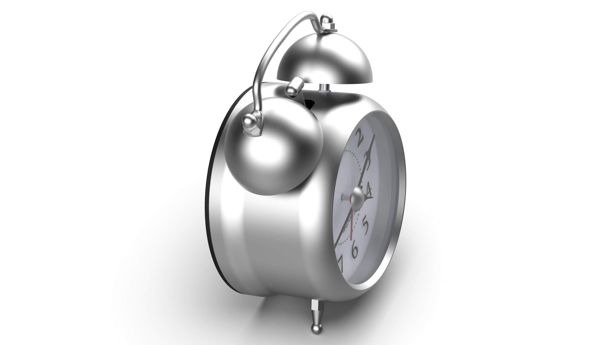 Alarm Clock 4K - 3D Model by Pictorer