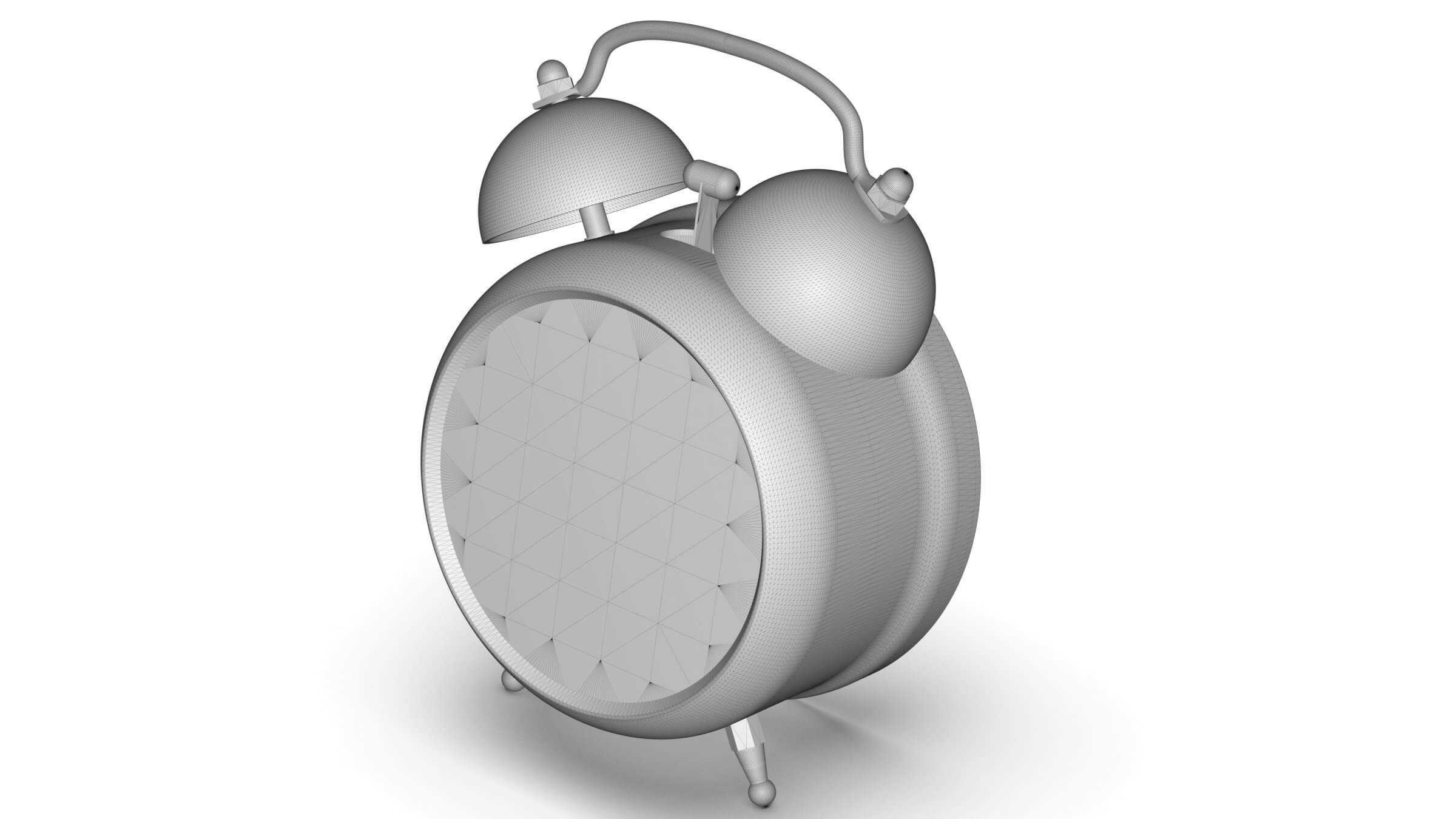 Alarm Clock 4K - 3D Model by Pictorer