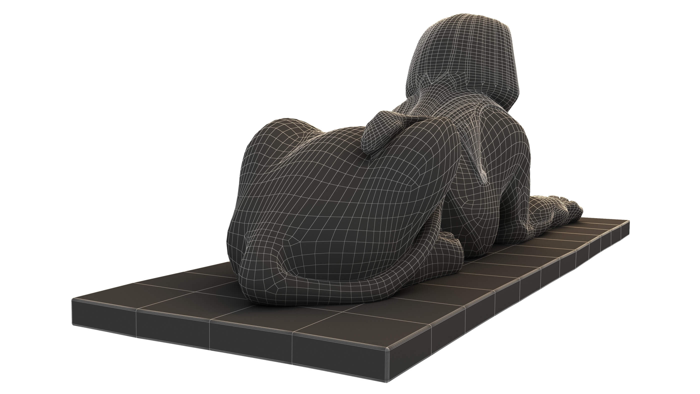 Ancient Egyptian Sphinx 4K - 3D Model by Pictorer