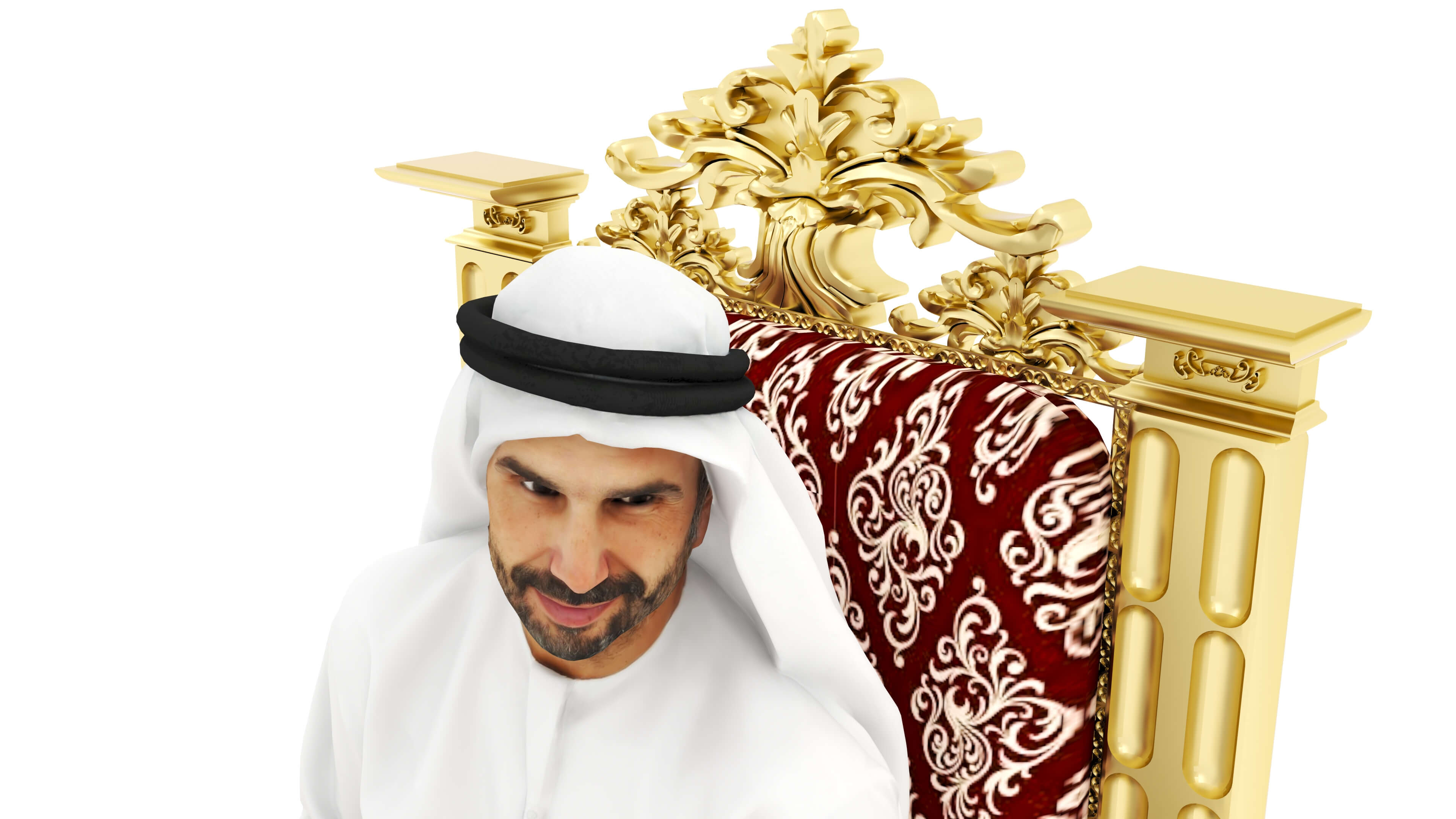 Arap Sultan 4K - 3D Model by Pictorer