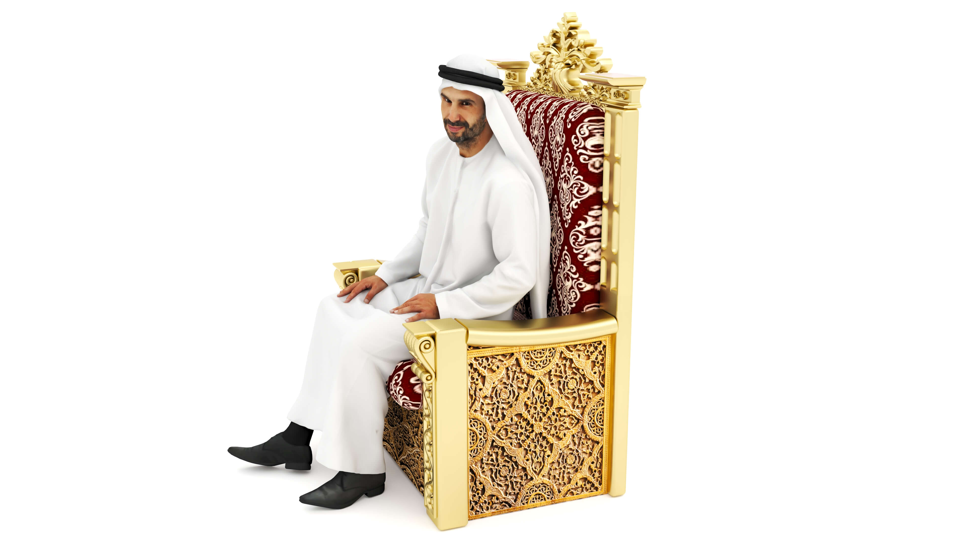 Arap Sultan 4K - 3D Model by Pictorer