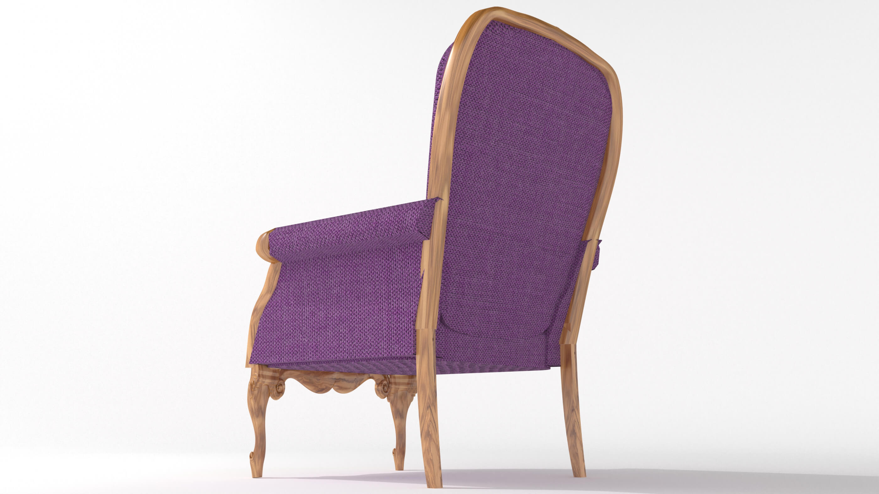 Armchair Classy 4K - 3D Model by Pictorer