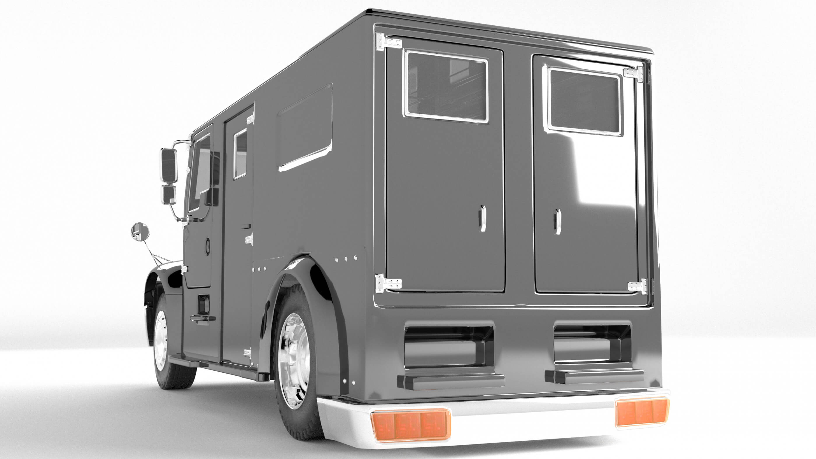 Armored Truck 4K - 3D Model by Pictorer