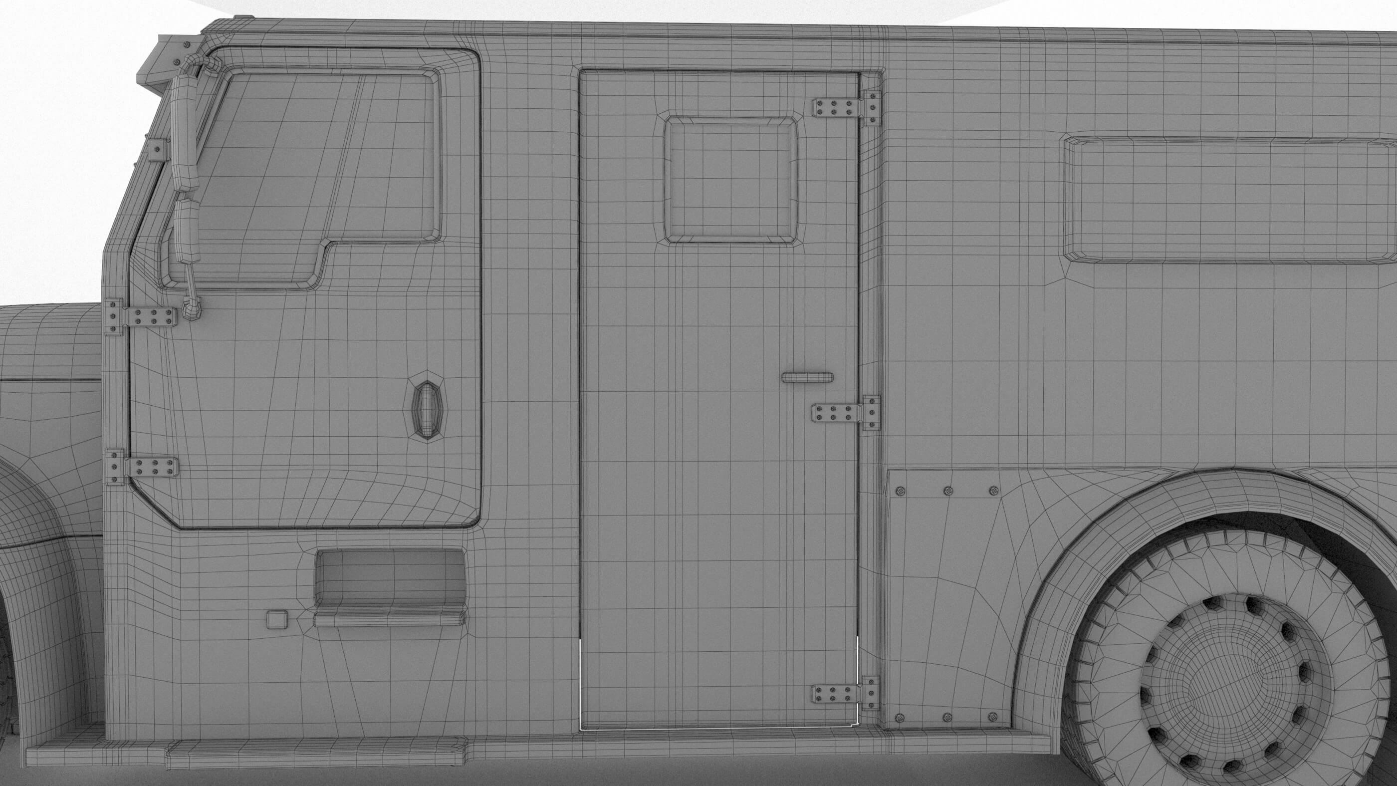 Armored Truck 4K - 3D Model by Pictorer