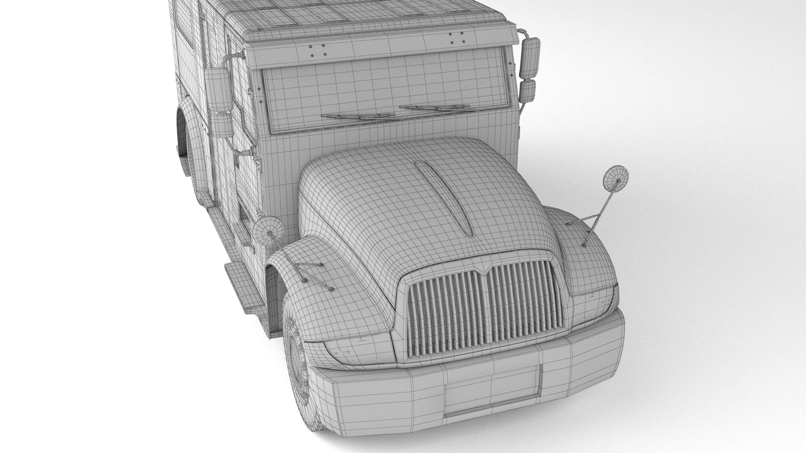 Armored Truck 4K - 3D Model by Pictorer