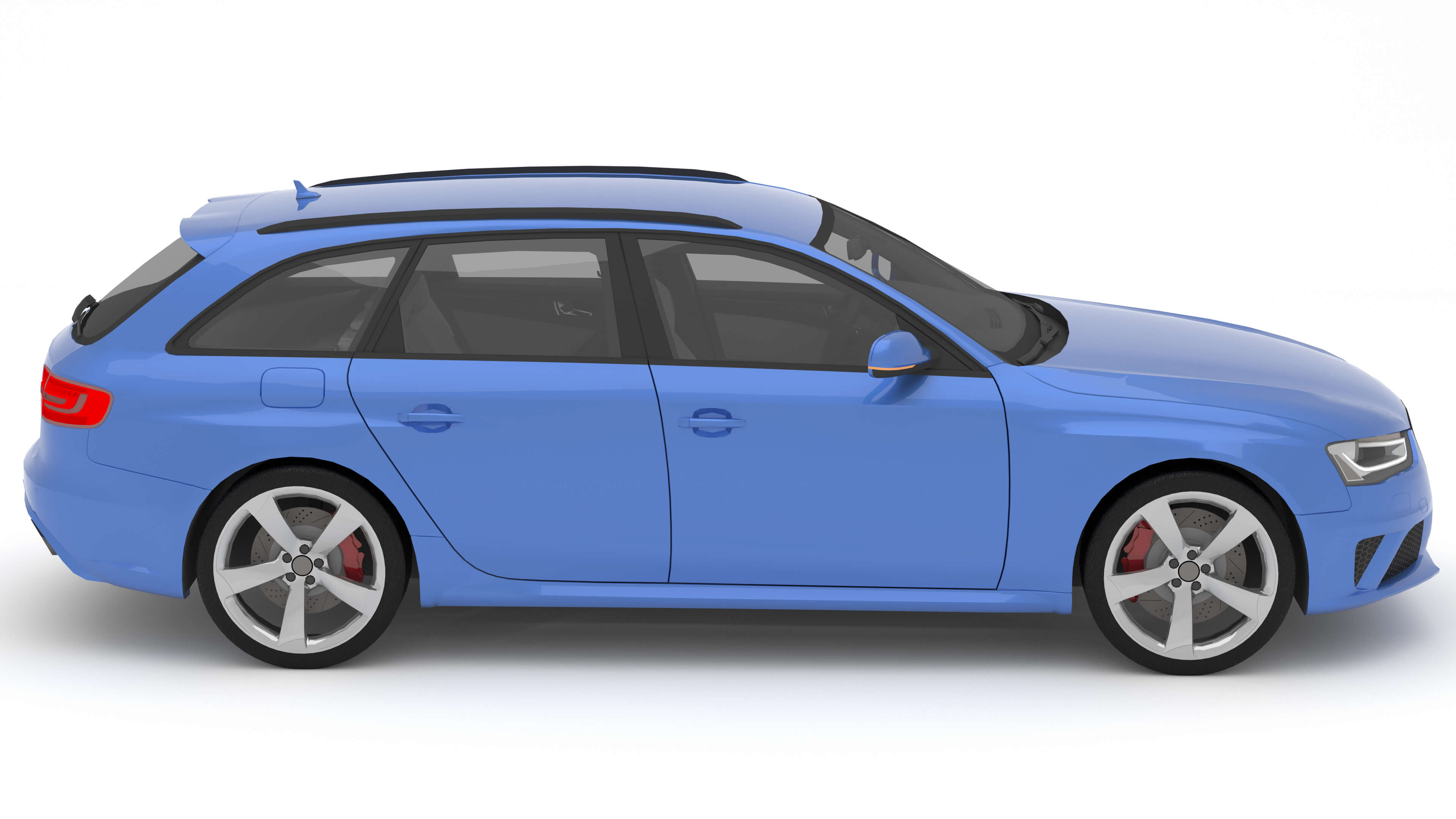 Audi RS4 Avant Nogaro 8K - 3D Model by Pictorer