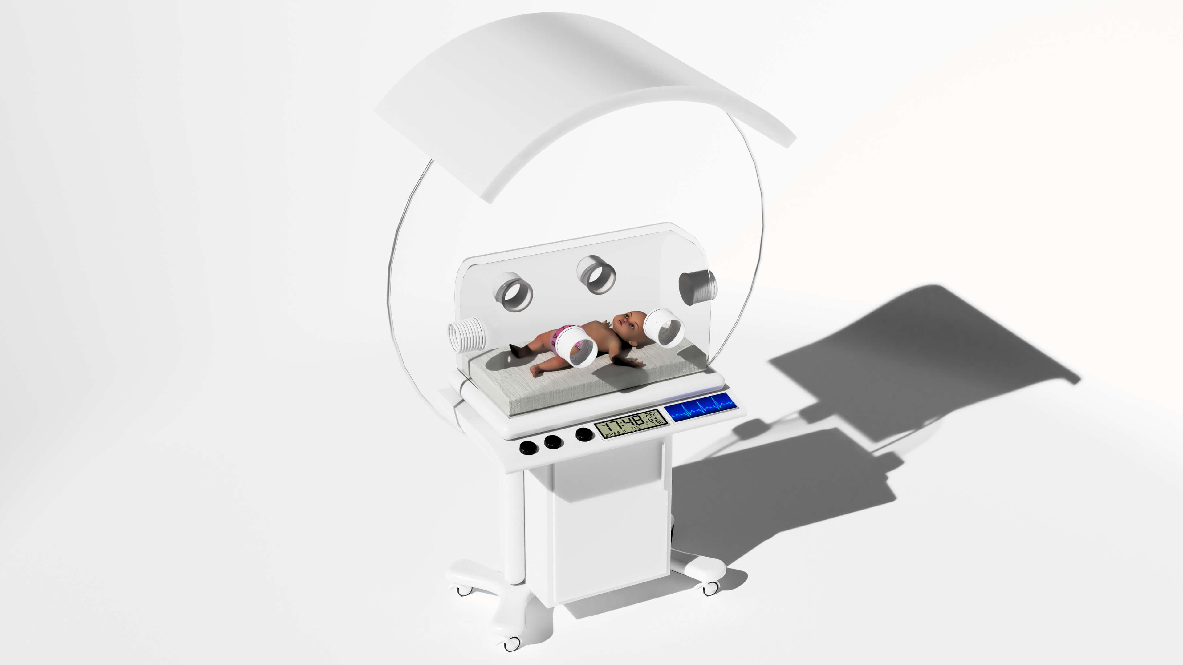 Baby Incubator 8K - 3D Model by Pictorer