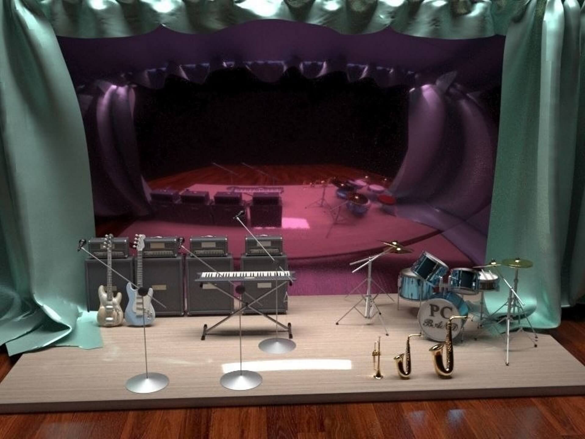 Band Version - 3D Model by Pictorer