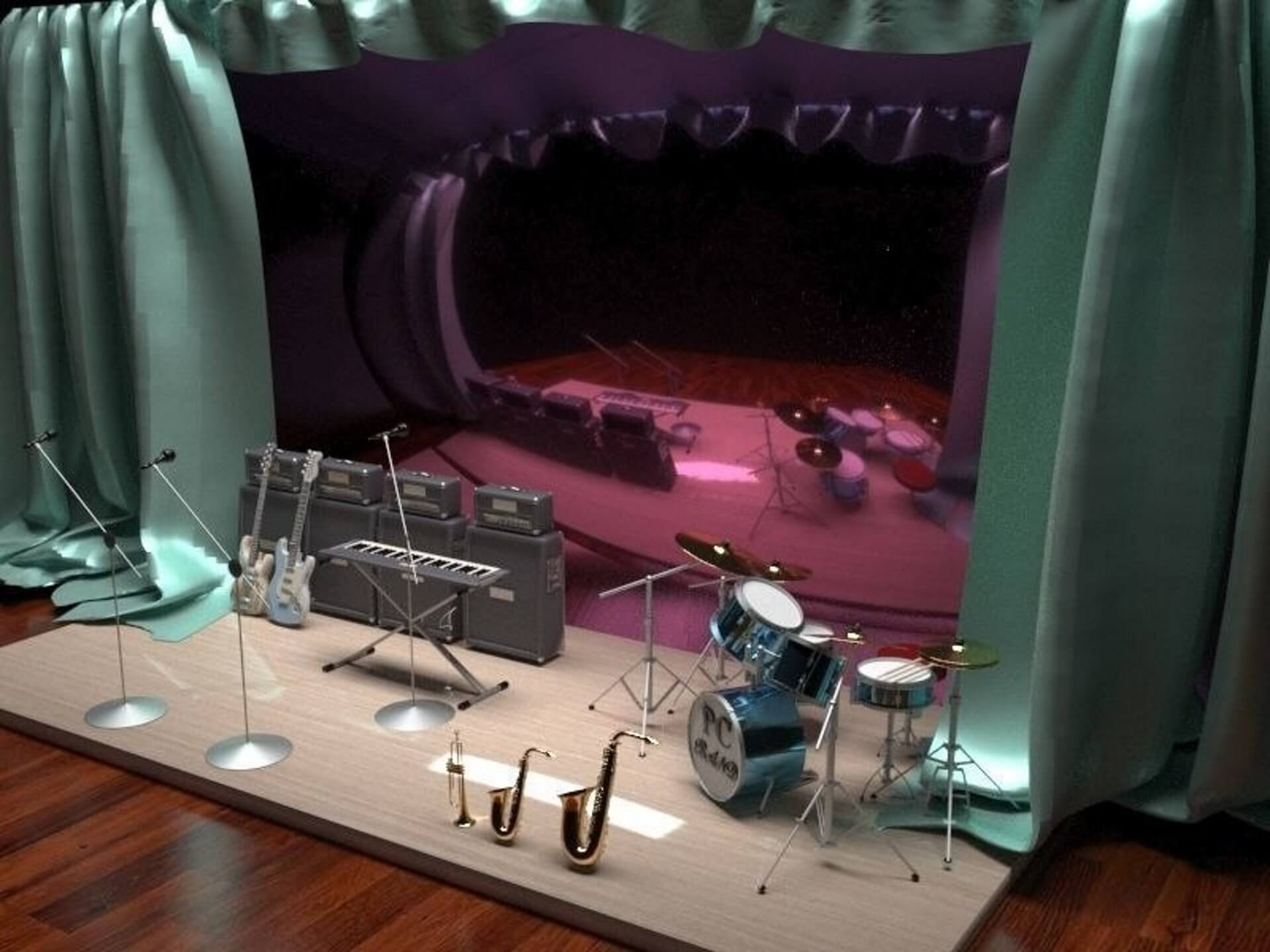 Band Version - 3D Model by Pictorer