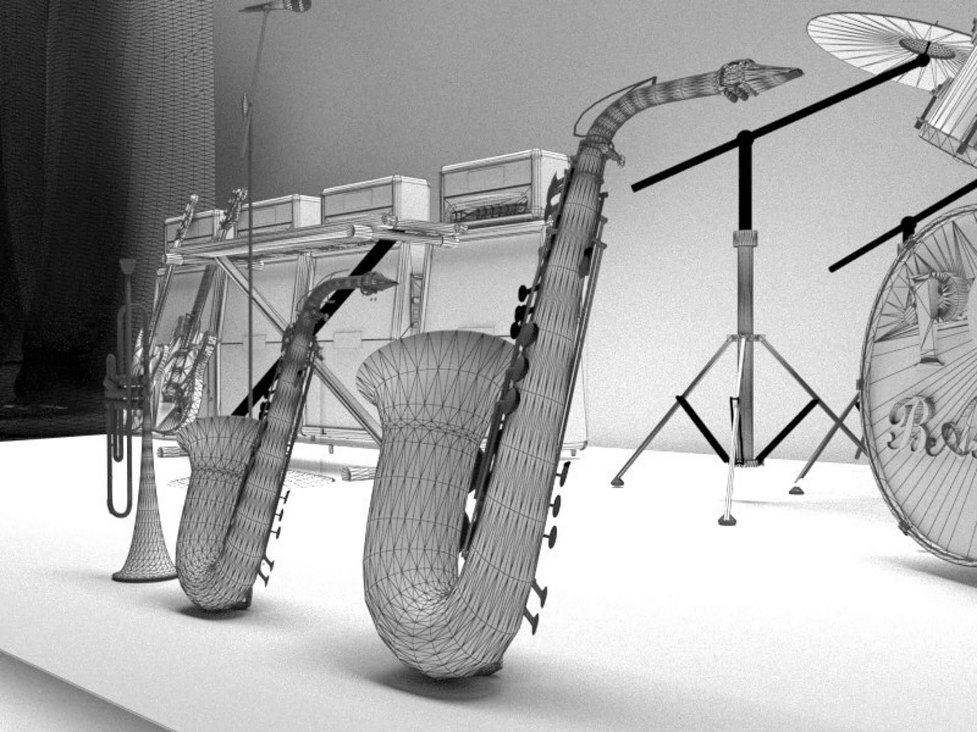 Band Version - 3D Model by Pictorer