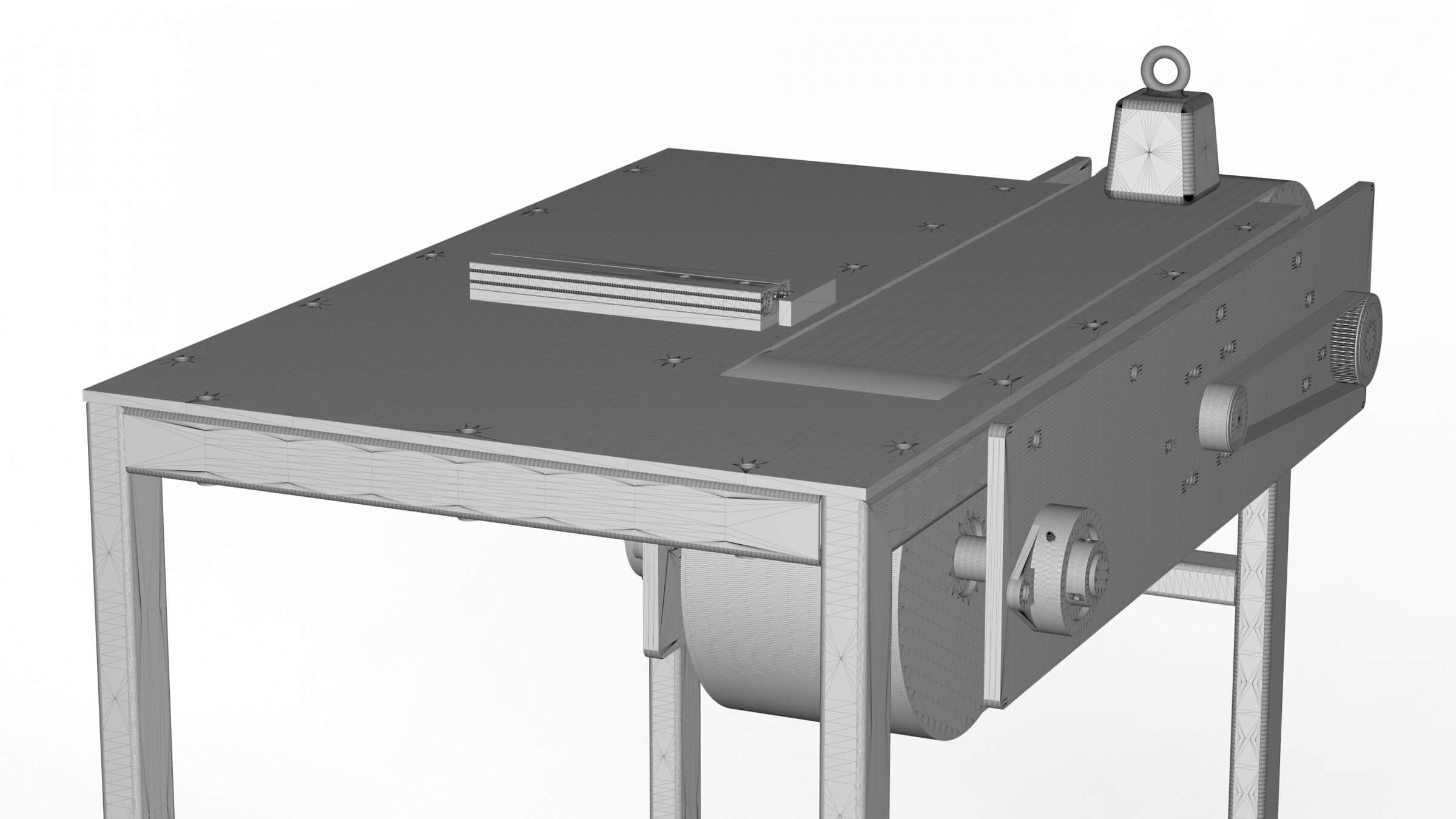 Basket Test Machine 2 - 4K 3D Model by Pictorer