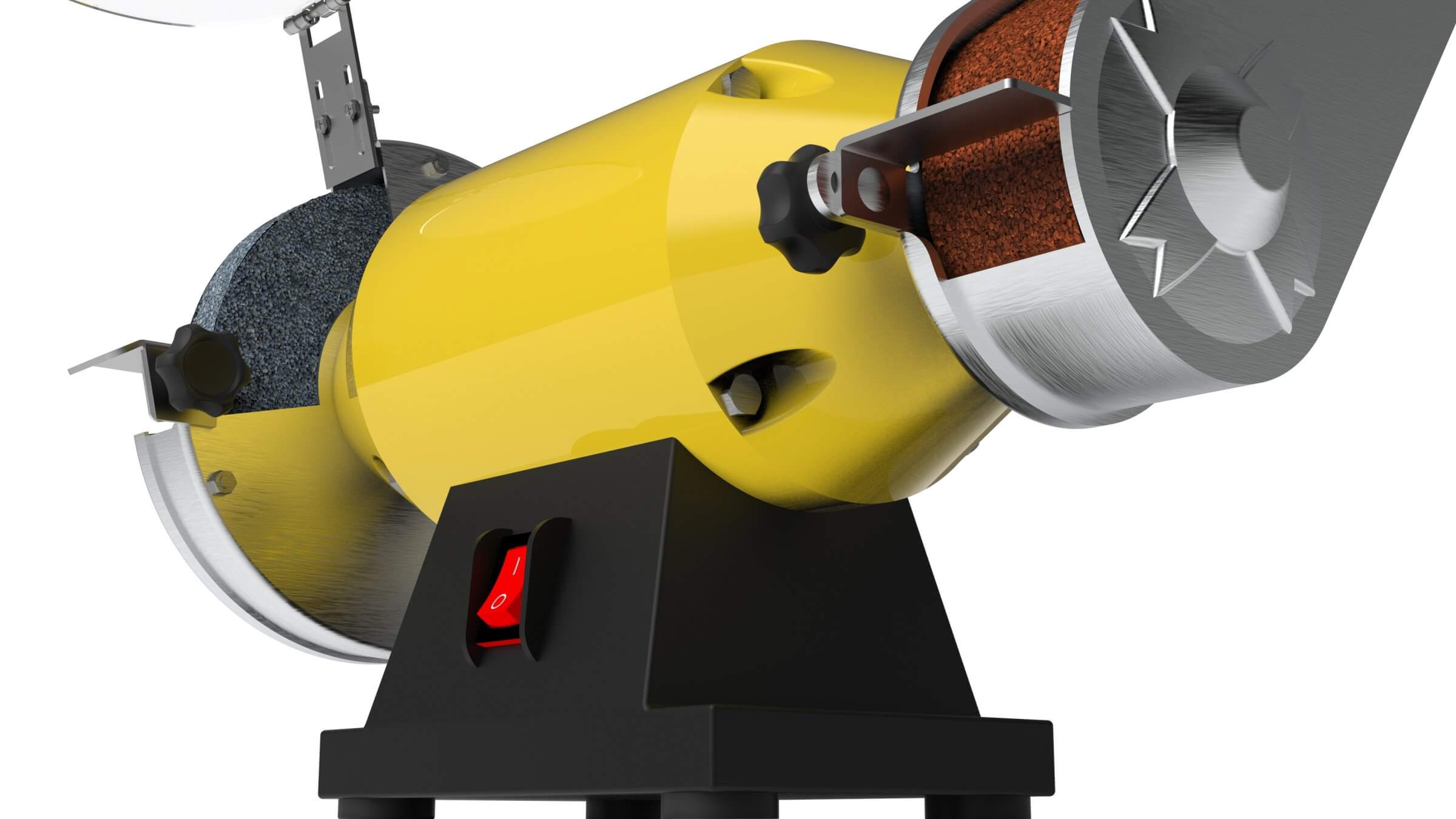 Bench Grinder 4K - 3D Model by Pictorer