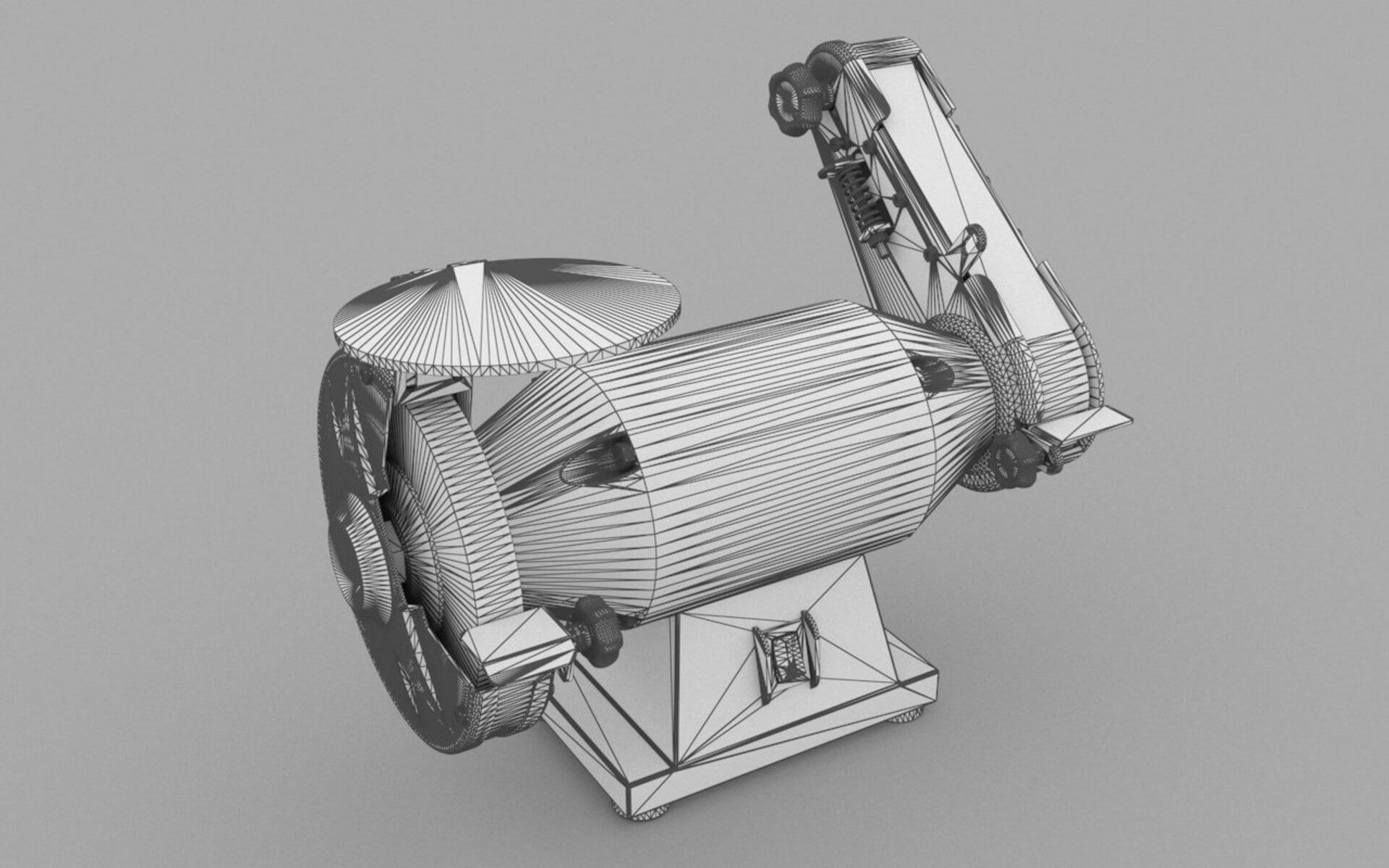 Bench Grinder 4K - 3D Model by Pictorer