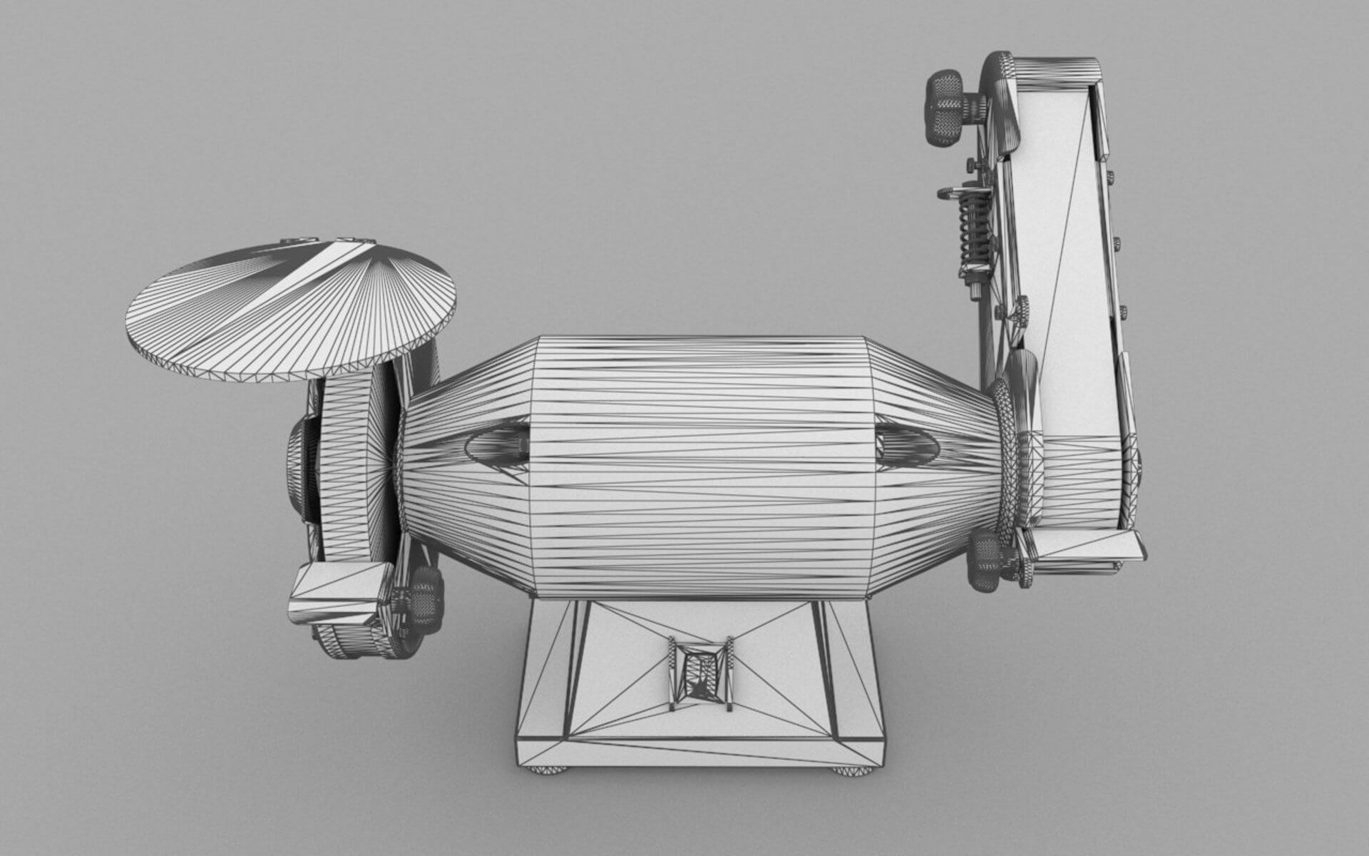 Bench Grinder 4K - 3D Model by Pictorer
