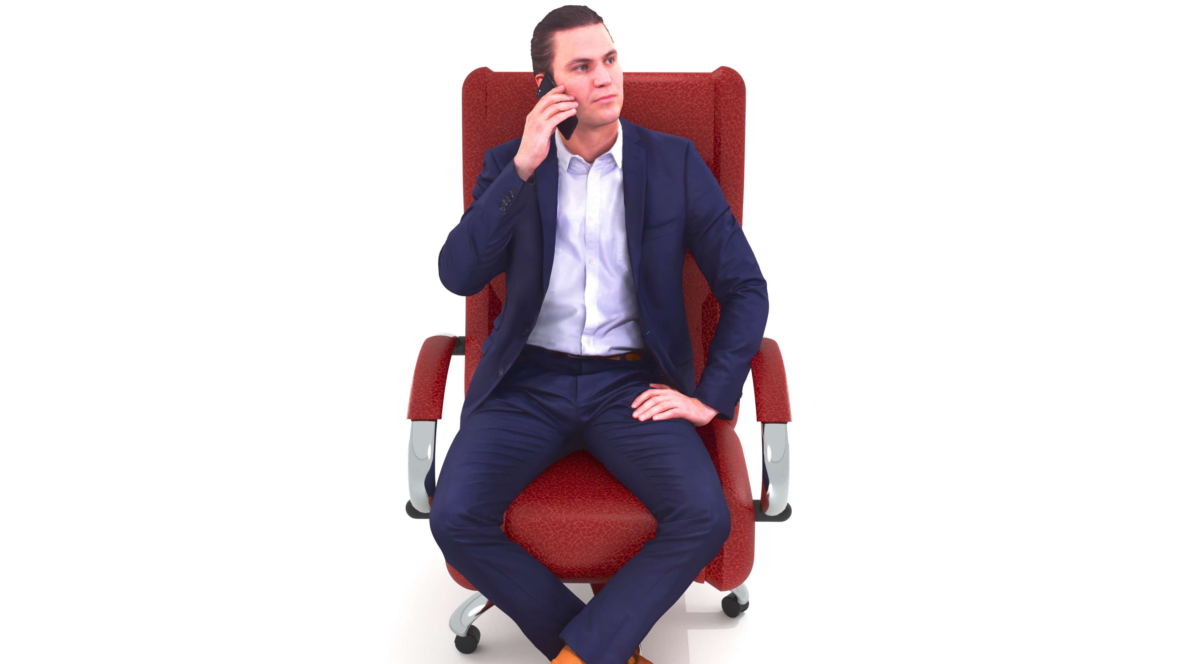 Boss and Chair 4K - 3D Model by Pictorer