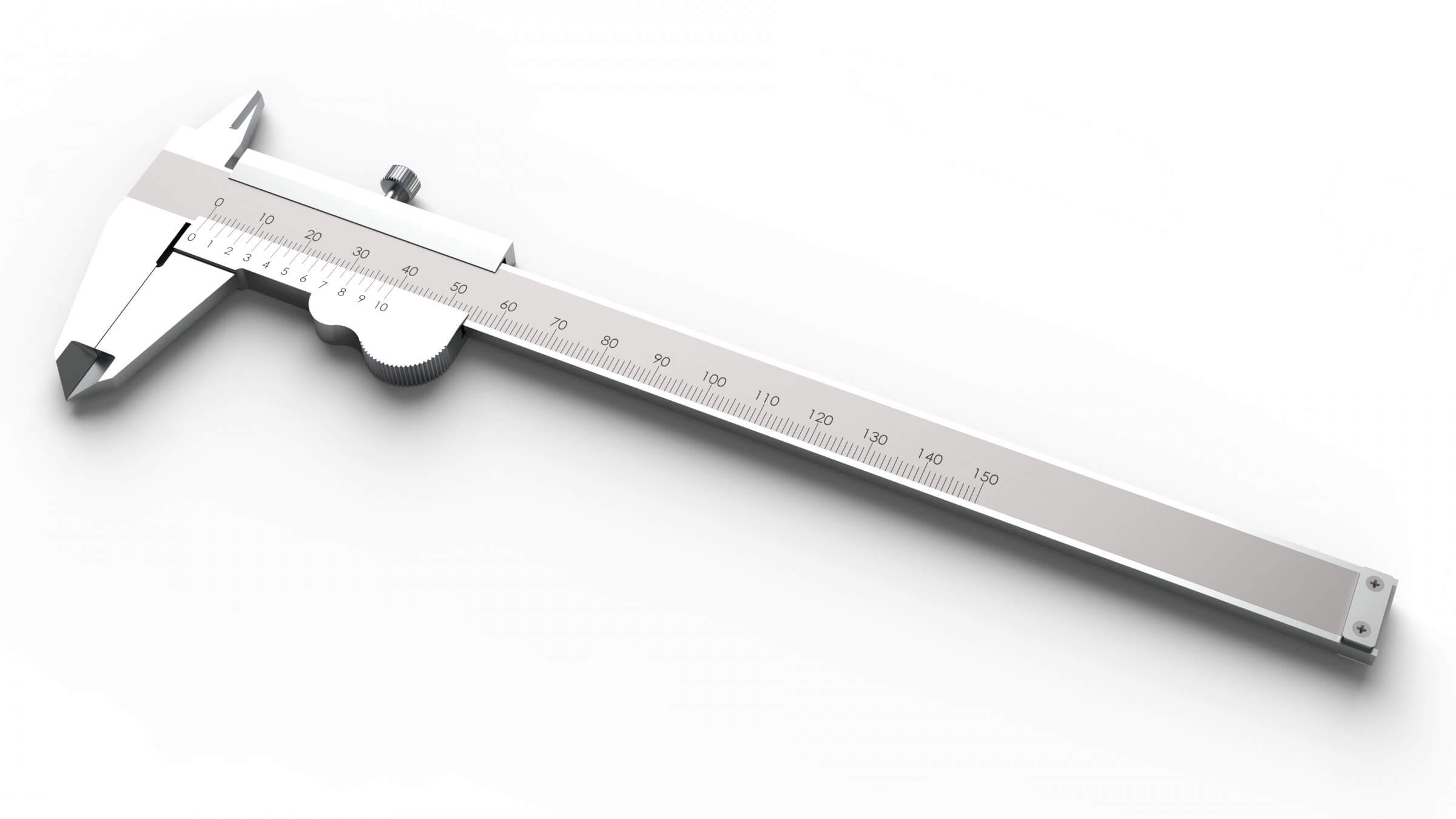 Sliding Caliper 4K - 3D Model by Pictorer