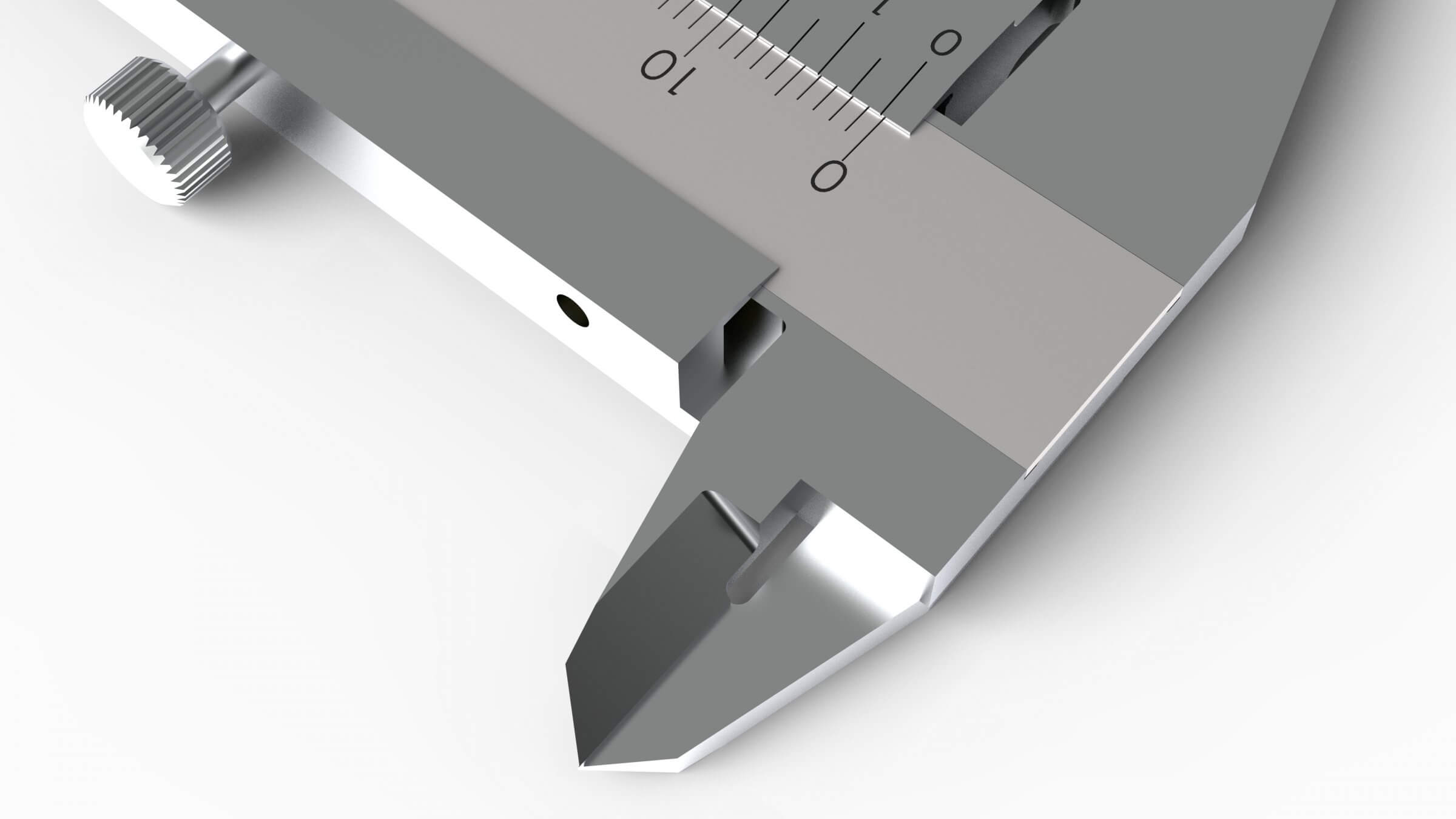 Sliding Caliper 4K - 3D Model by Pictorer