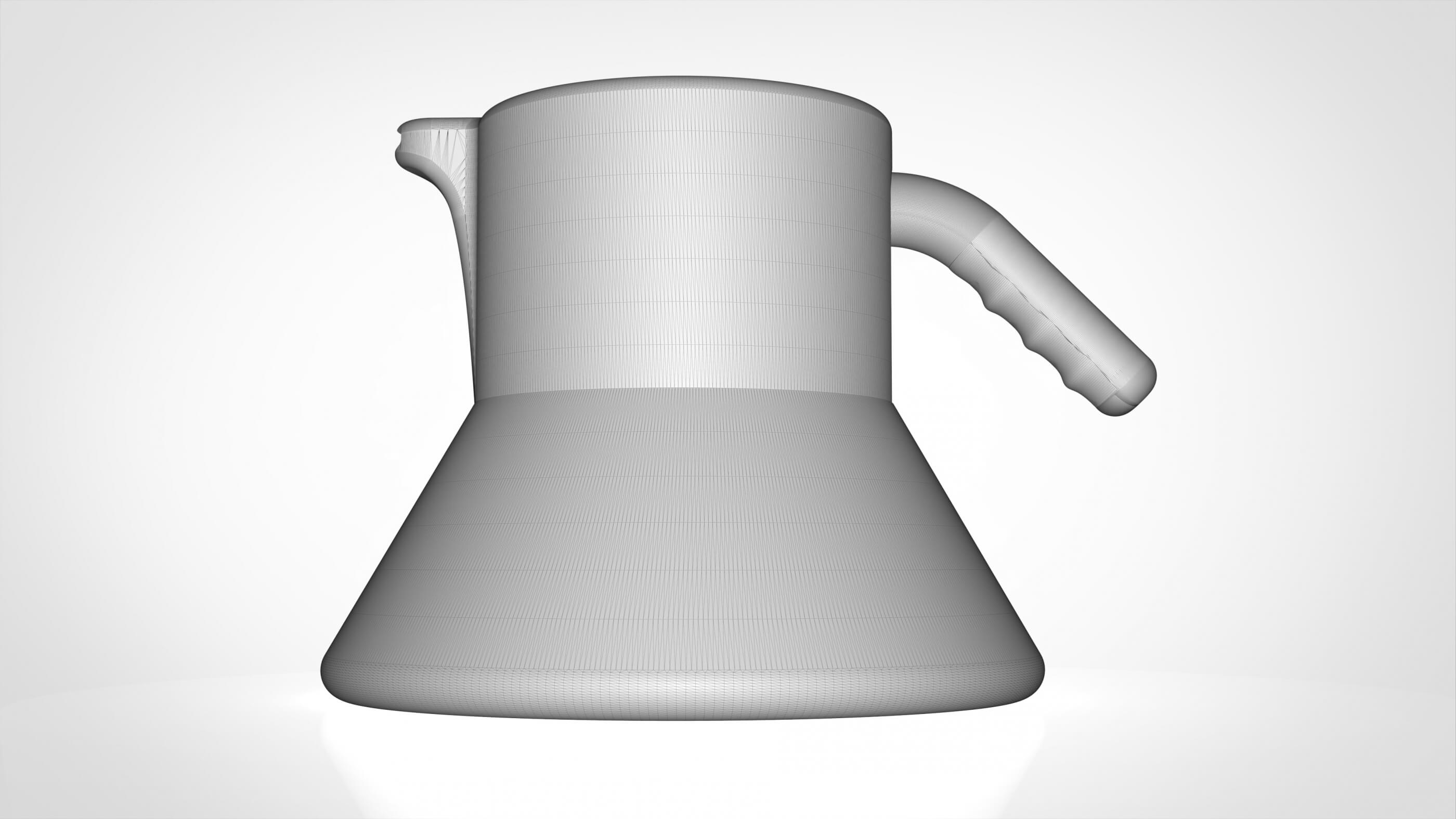 Capless Pitcher 4K - 3D Model by Pictorer