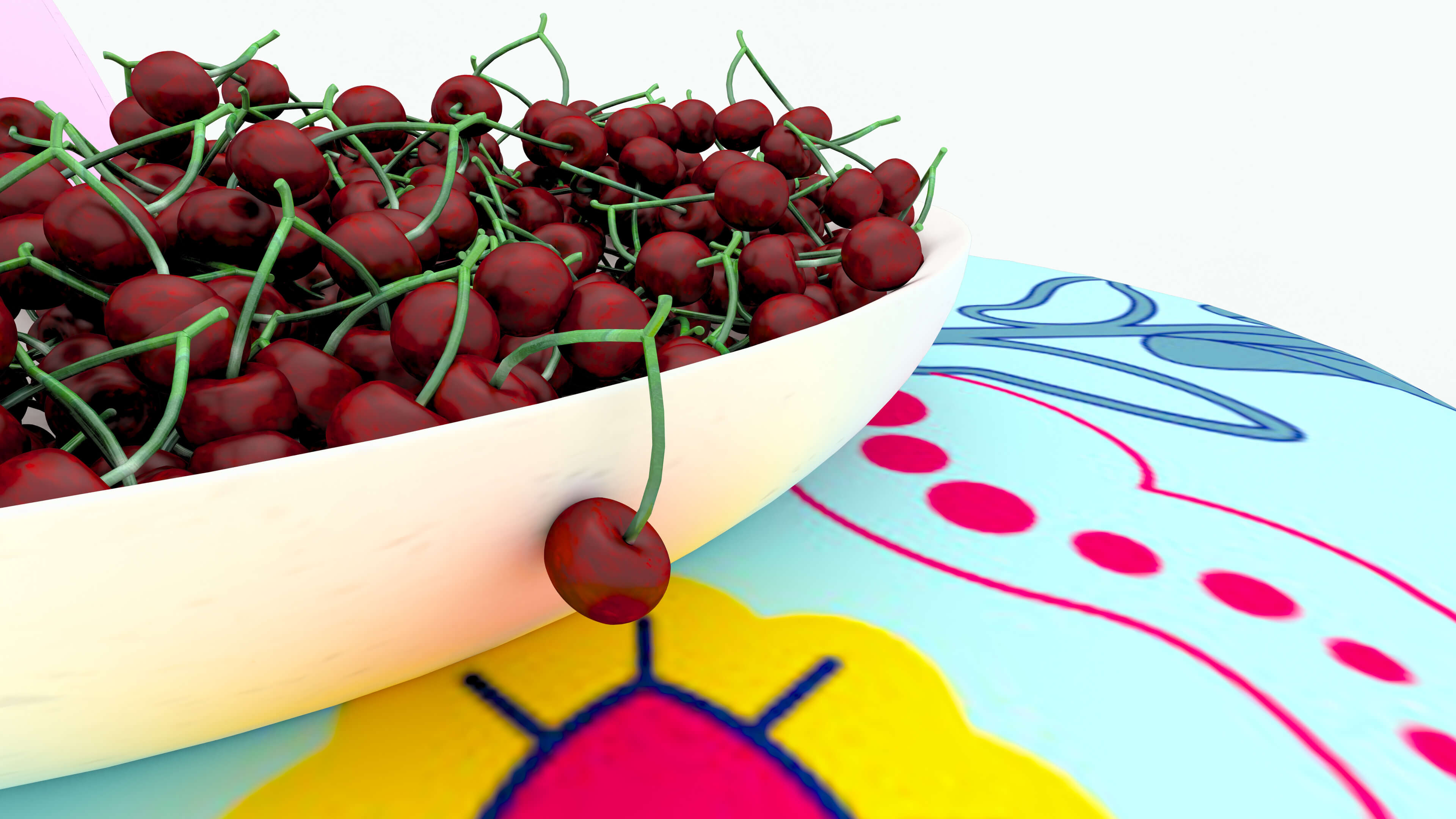Cherry Fruit Time - 3D Model by Pictorer