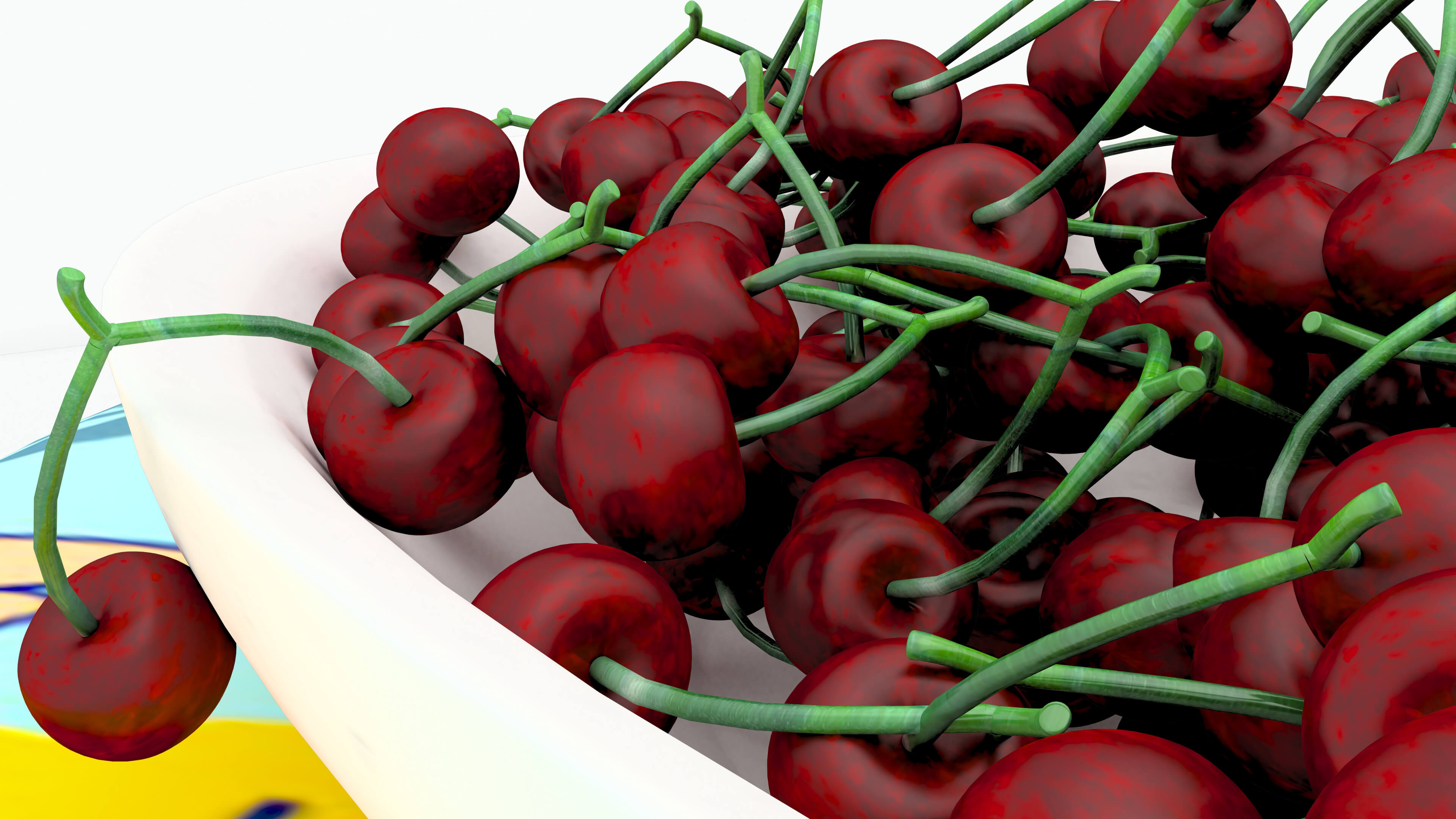 Cherry Fruit Time - 3D Model by Pictorer