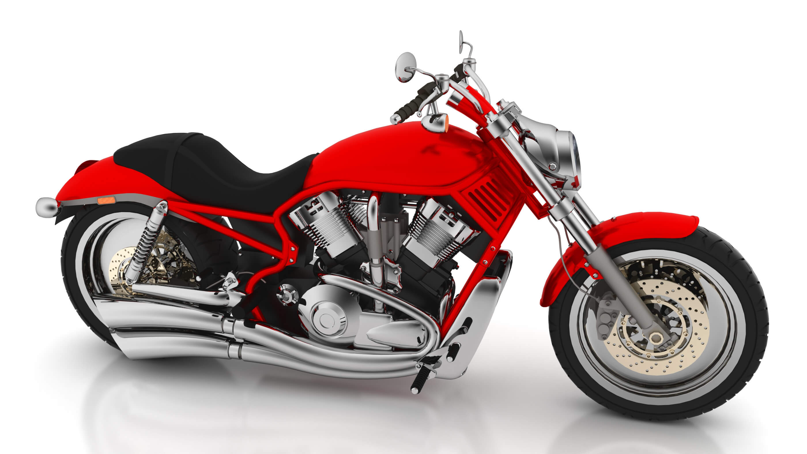 Chopper Biker 3 - 4K 3D Model by Pictorer