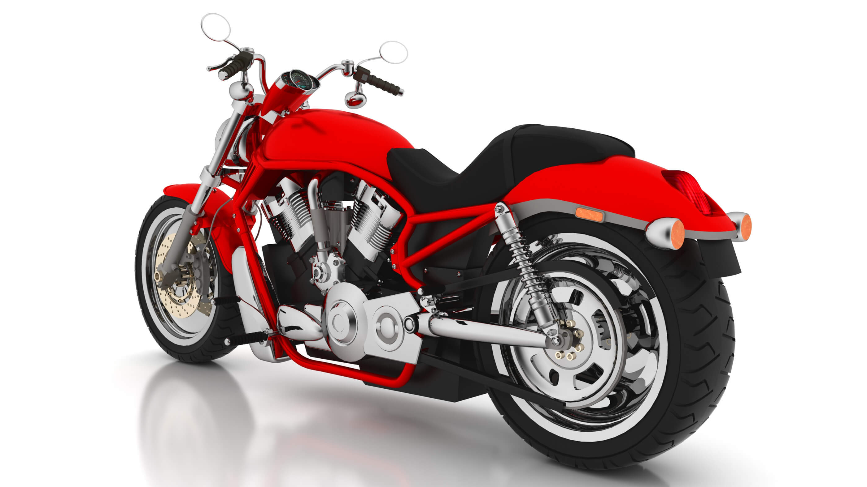 Chopper Biker 3 - 4K 3D Model by Pictorer