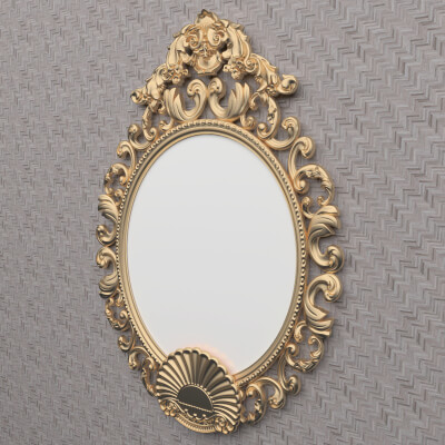 High Poly Models | Decor | Mirrors | RenderHub