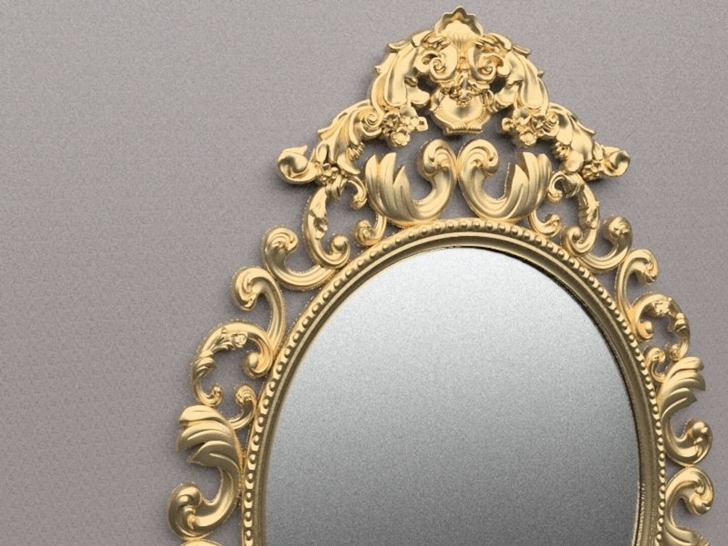 Classic Mirror - 3D Model by Pictorer