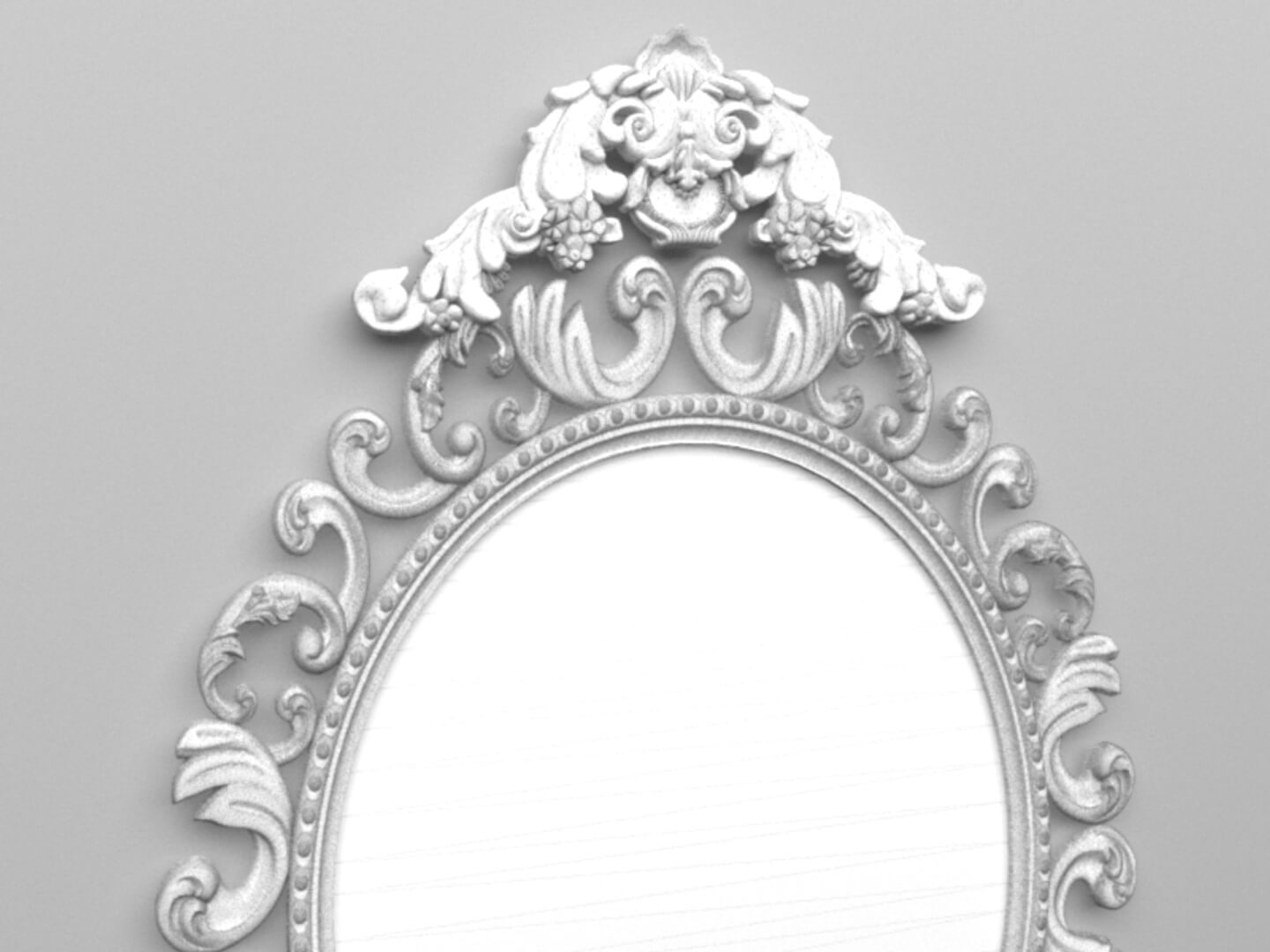 Classic Mirror - 3D Model by Pictorer