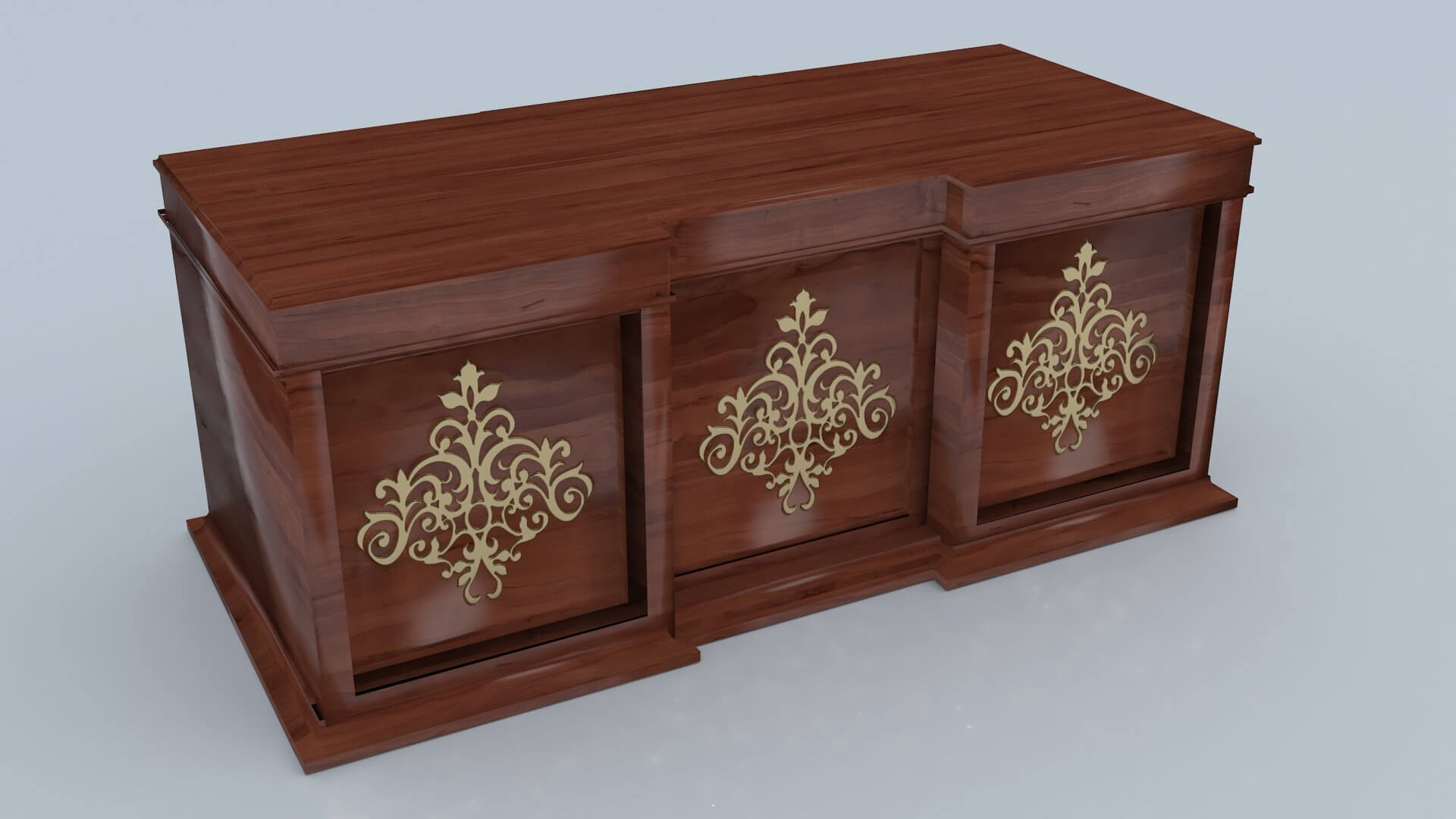 Classic Office Set - 3D Model by Pictorer