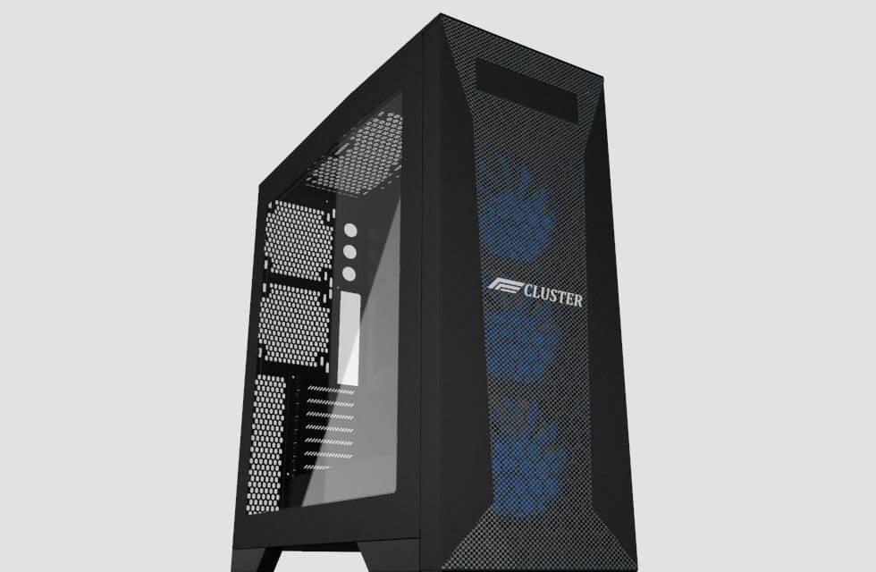 Cluster PC Case - 3D Model by Pictorer