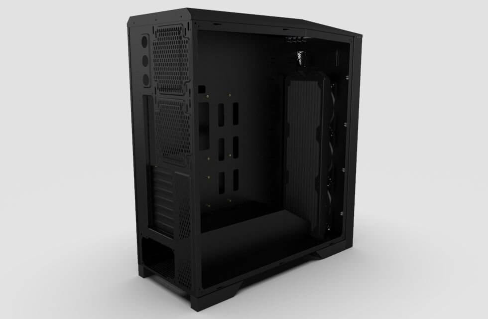 Cluster PC Case - 3D Model by Pictorer