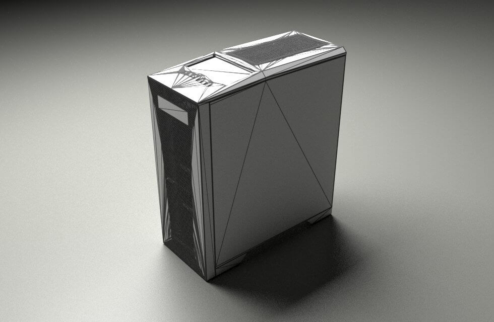 Cluster PC Case - 3D Model by Pictorer