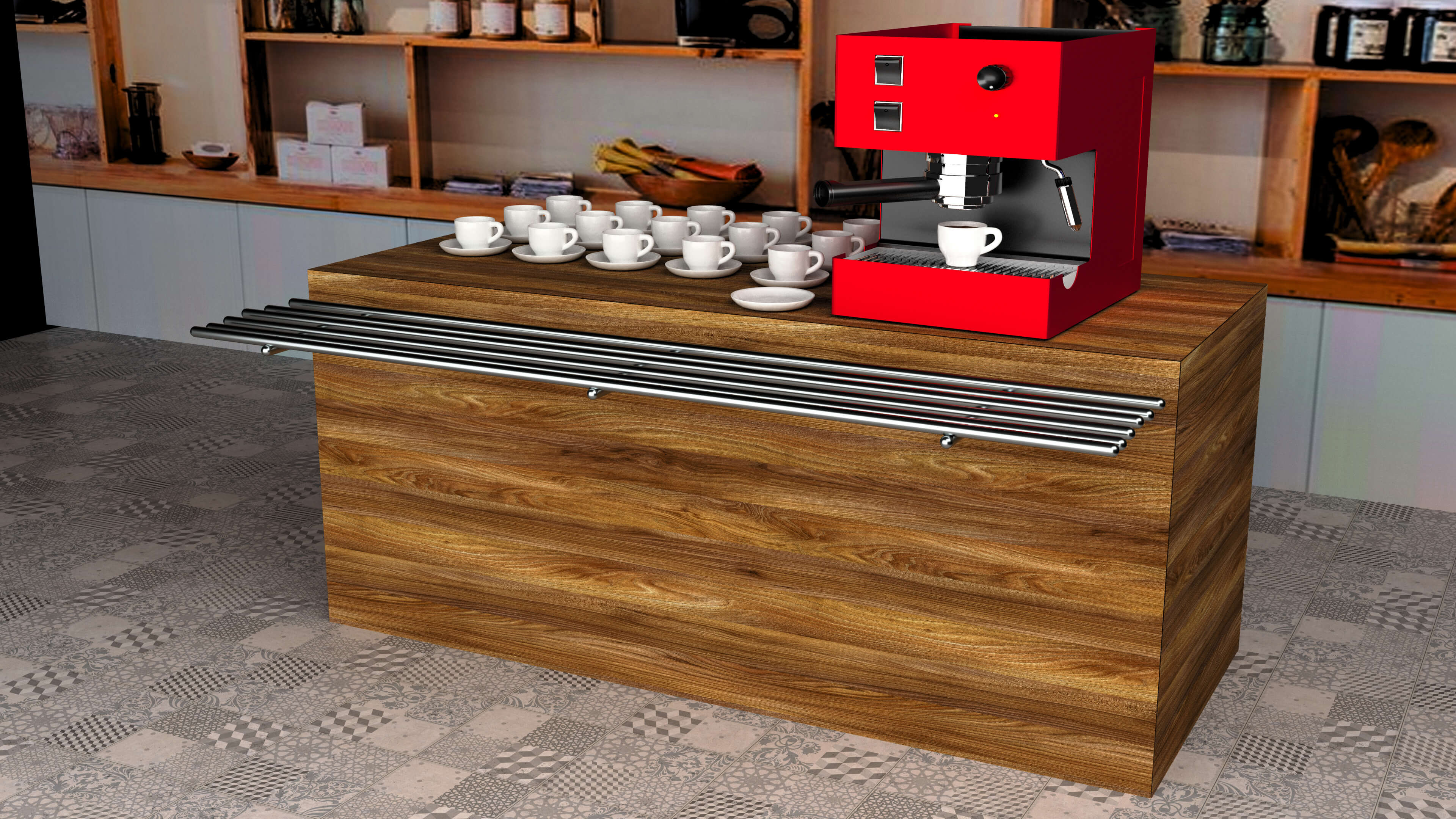 Coffee Unit 8K - 3D Model by Pictorer