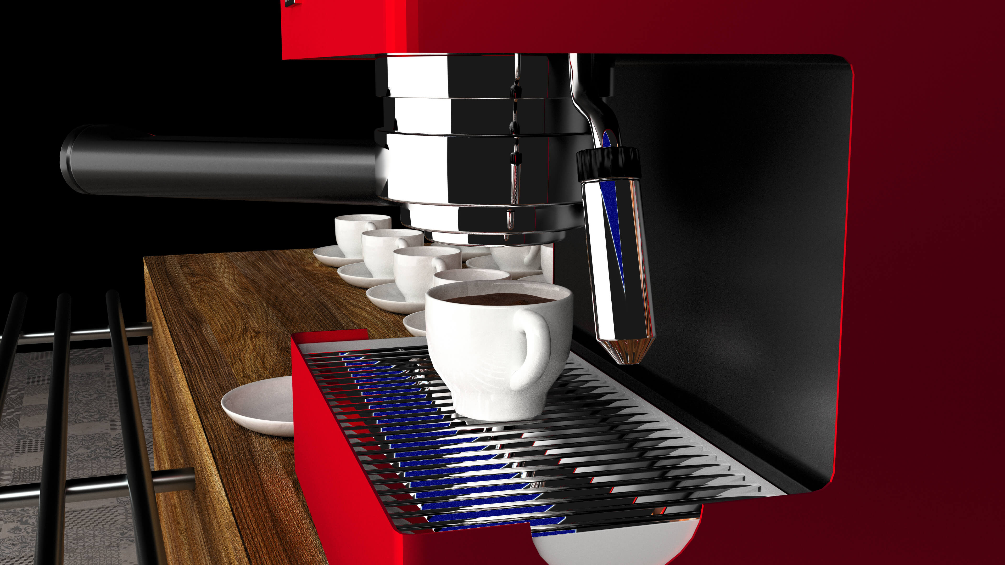Coffee Unit 8K - 3D Model by Pictorer