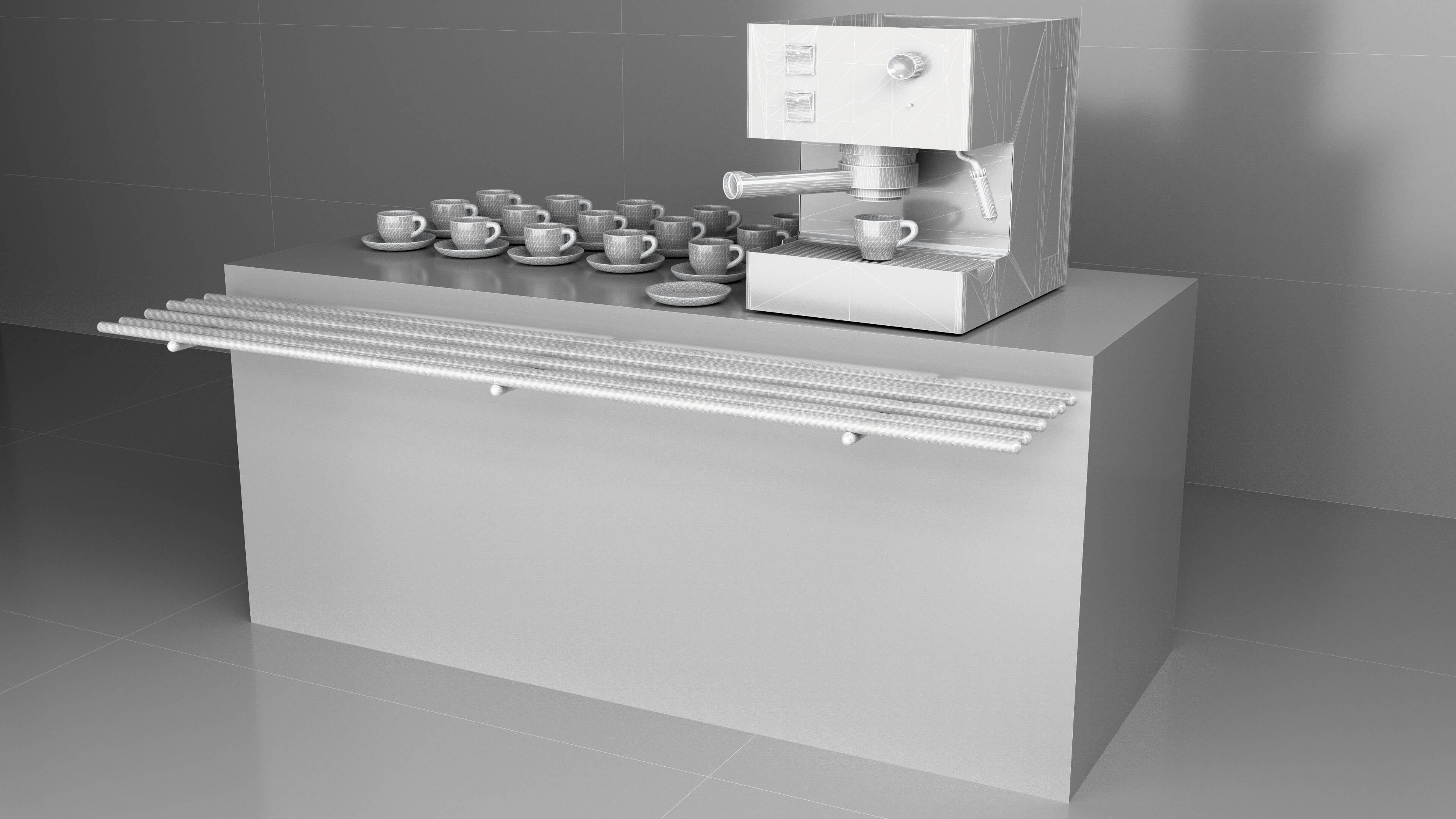 Coffee Unit 8K - 3D Model by Pictorer