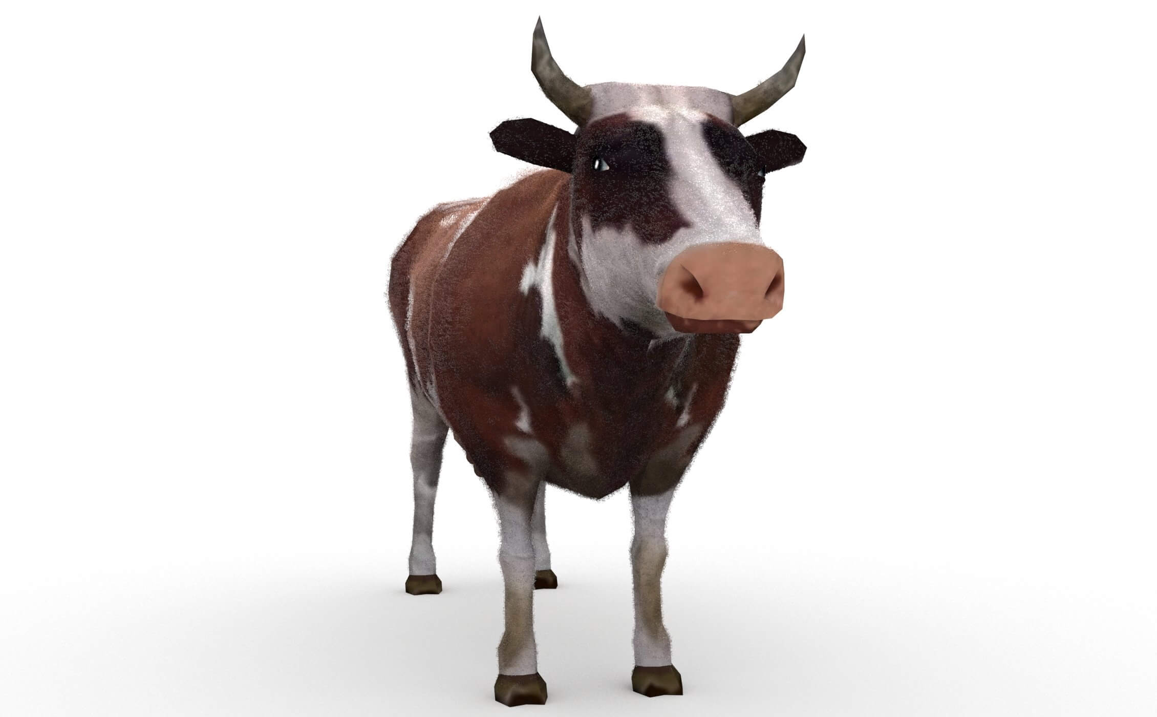 Farm Dairy Cow - 3D Model by Pictorer