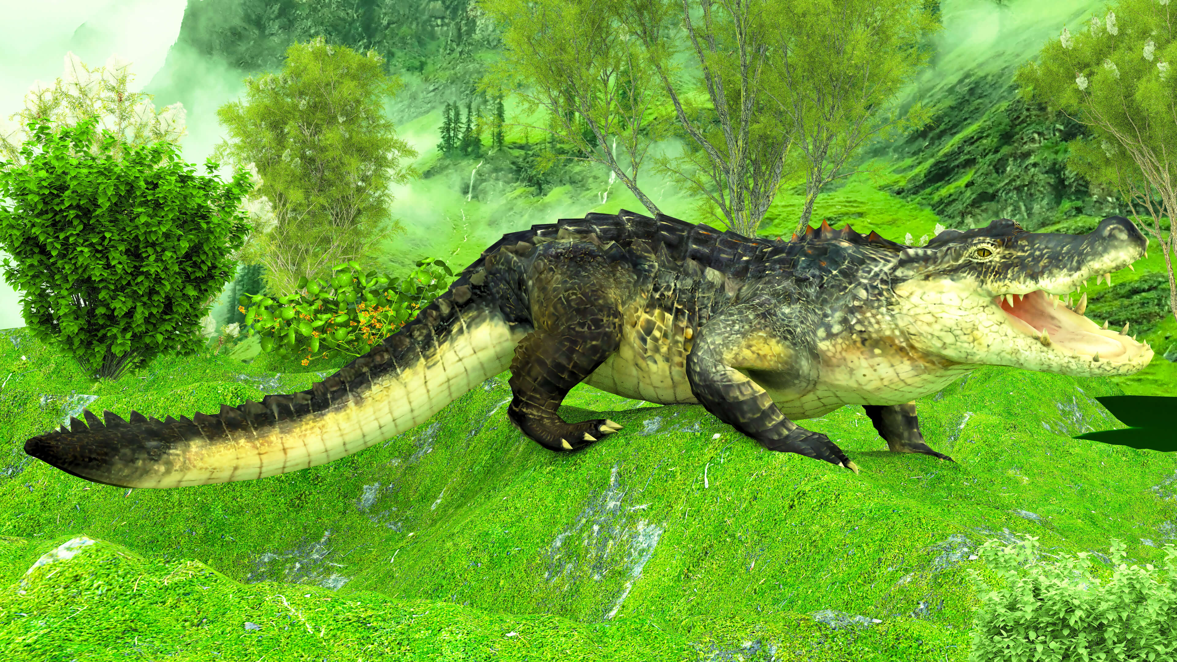 Crocodile 8K - 3D Model by Pictorer