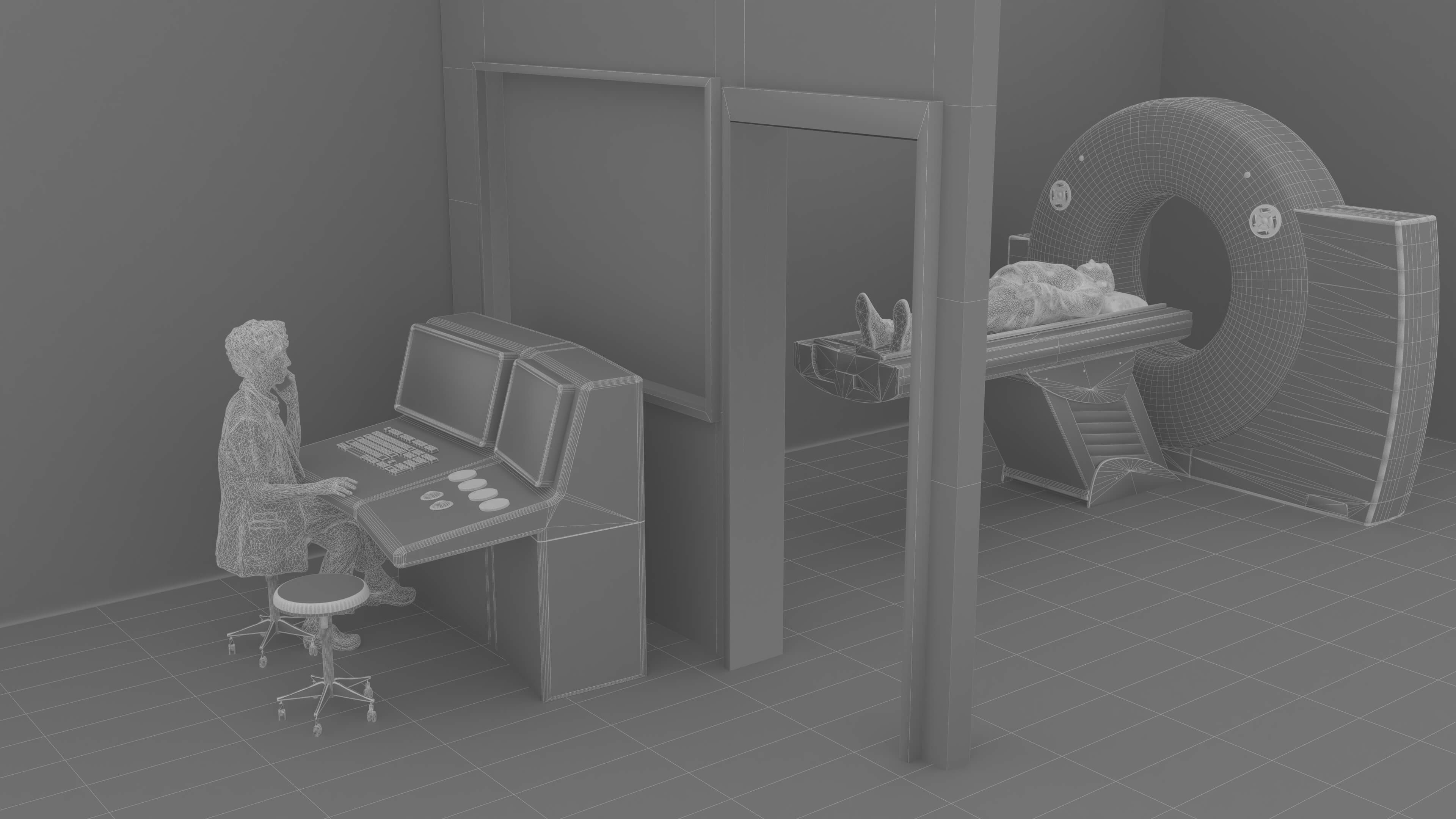 CT Scan - 4K 3D Model by Pictorer