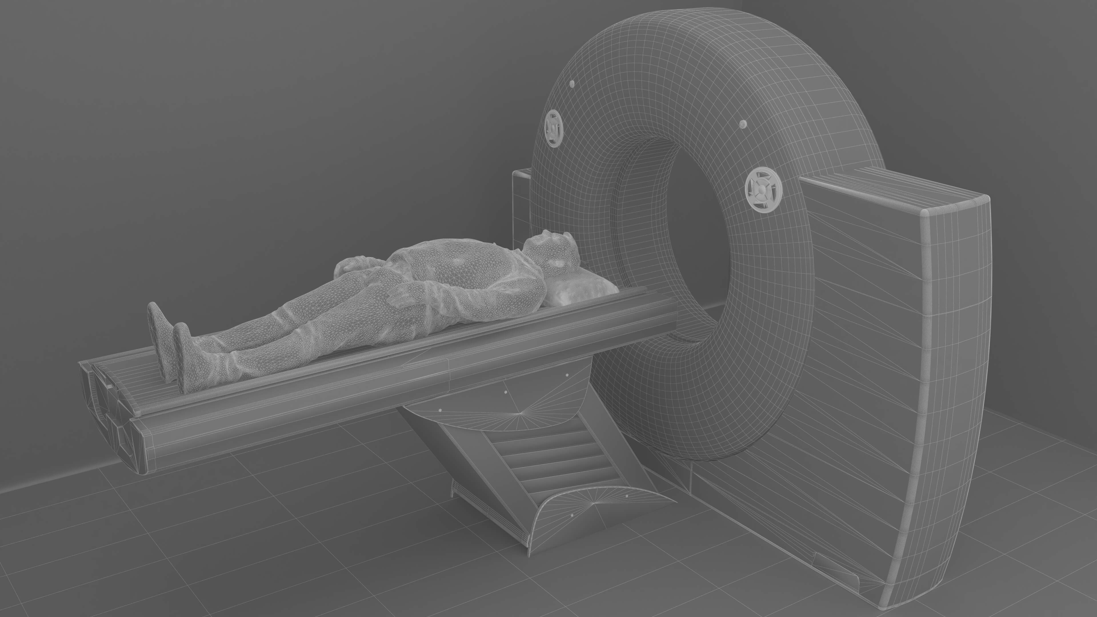 CT Scan - 4K 3D Model by Pictorer