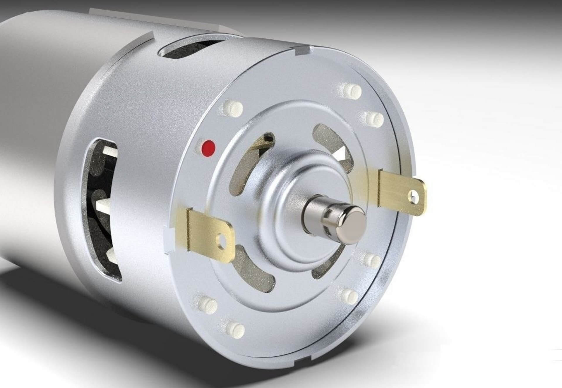 DC Electric Motor - 3D Model by Pictorer