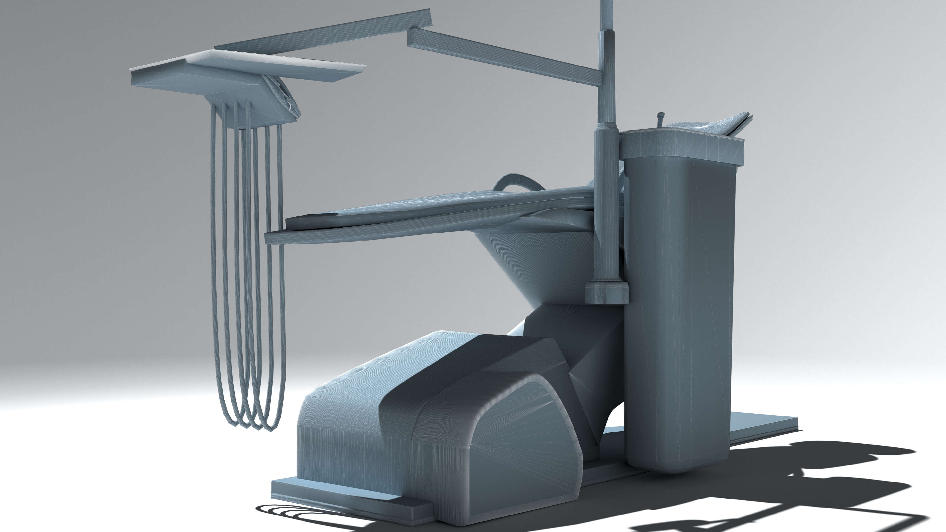 Dentist Chair 8K - 3D Model by Pictorer