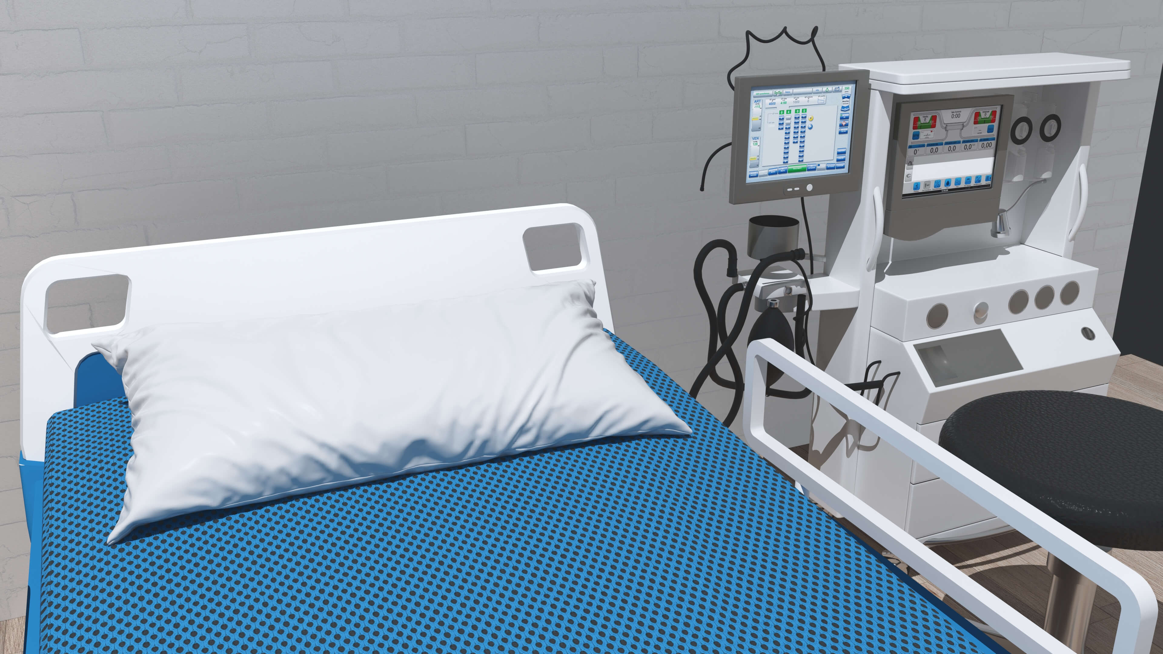 Dialysis Unit 2 - 4K 3D Model by Pictorer