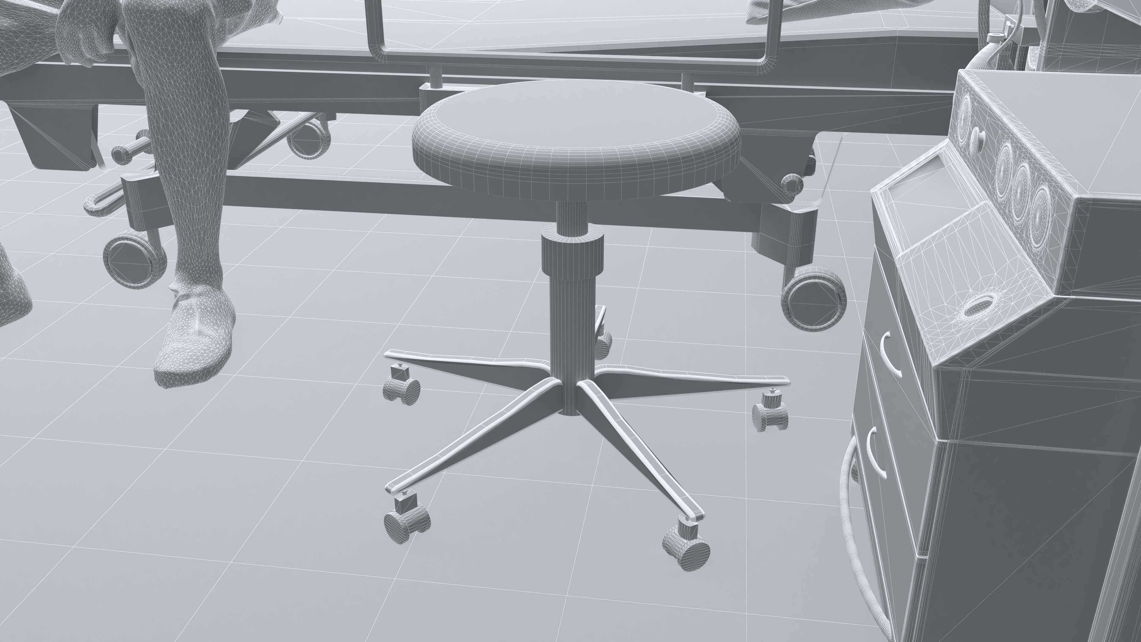 Dialysis Unit 2 - 4K 3D Model by Pictorer