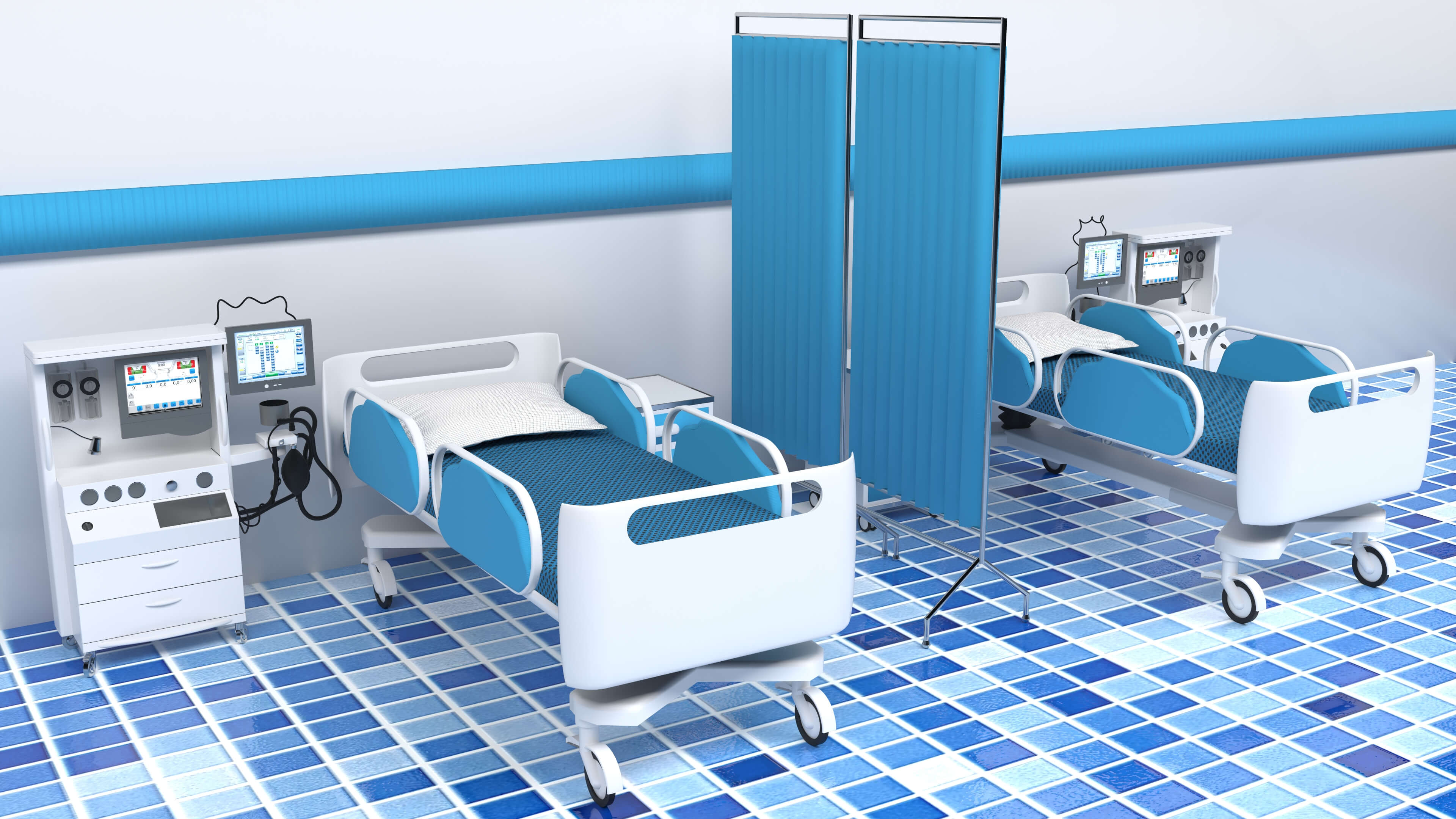 Dialysis Center 4K - 3D Model by Pictorer