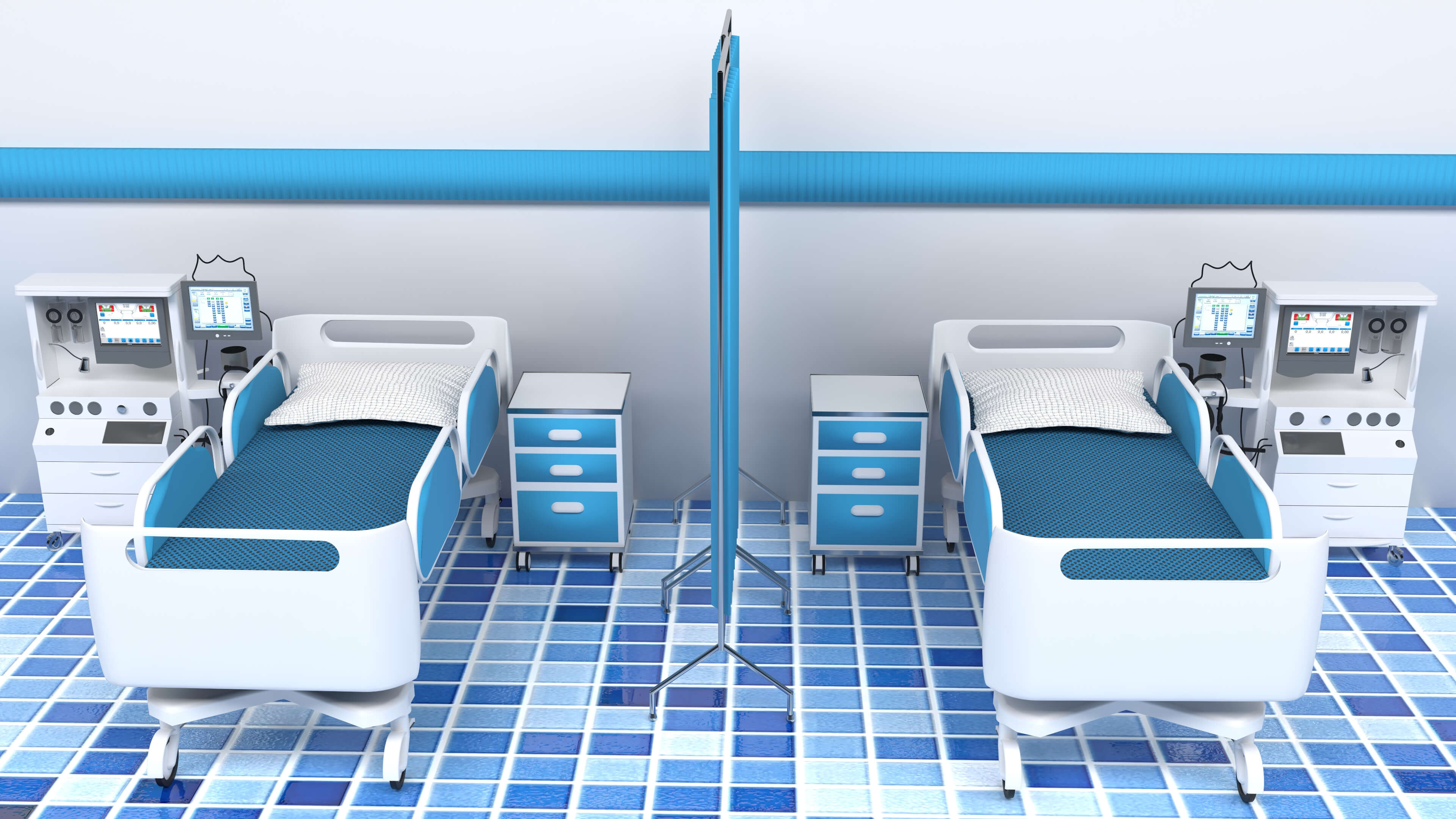 Dialysis Center 4K - 3D Model by Pictorer