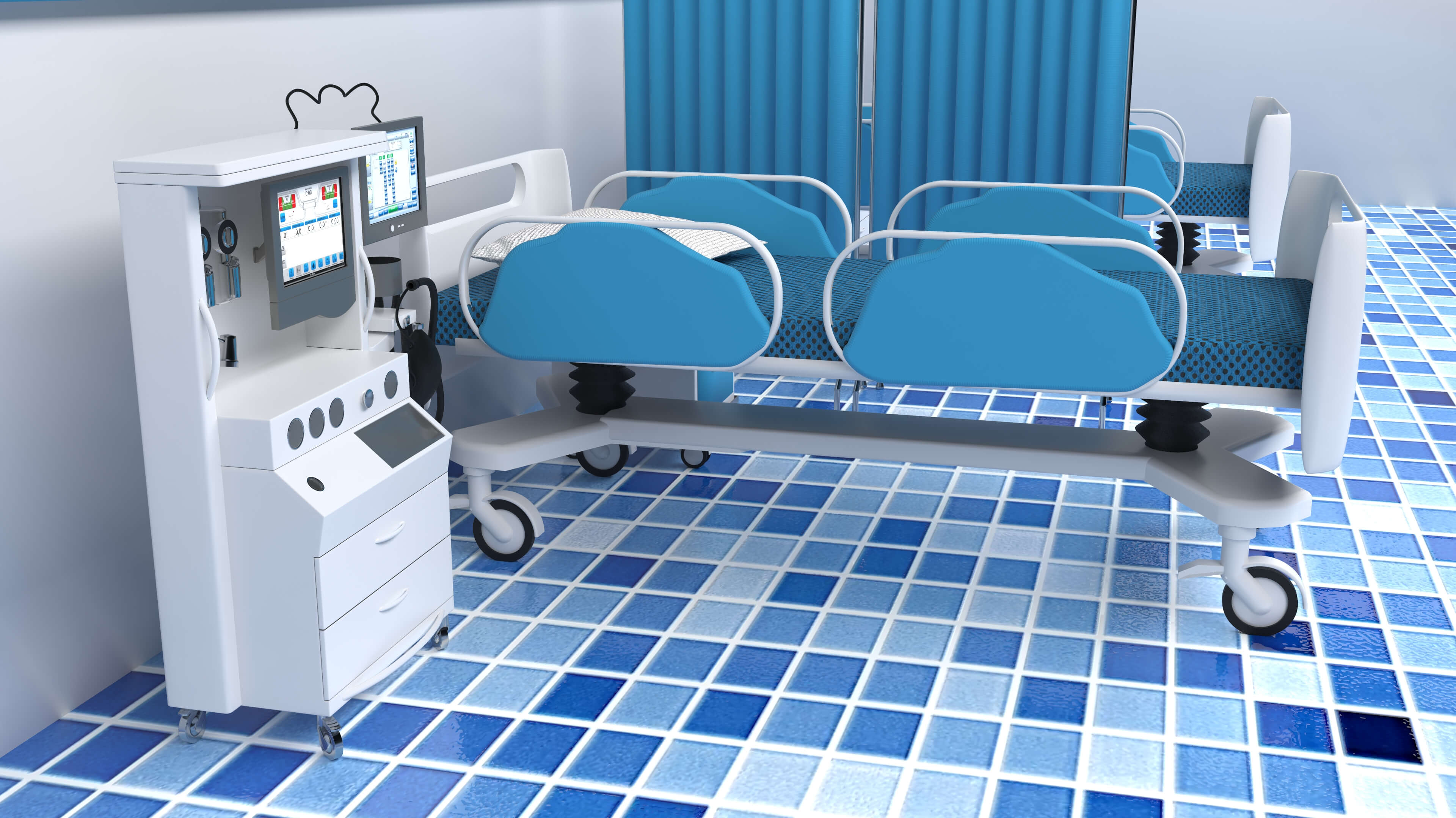 Dialysis Center 4K - 3D Model by Pictorer